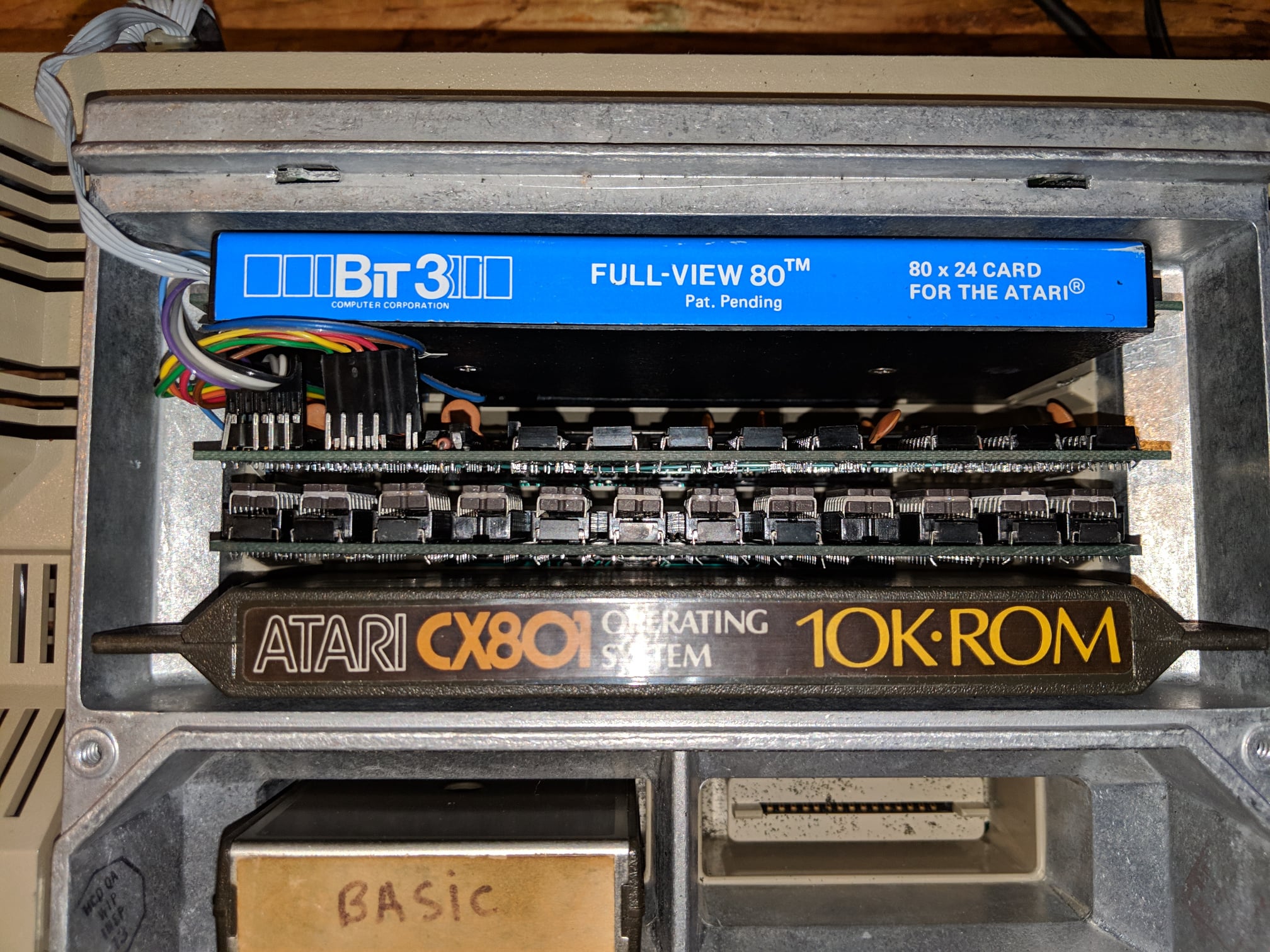 Atari 800 - 96KB and 3Bit Full-View 80 Card - Atari 8-Bit Computers ...