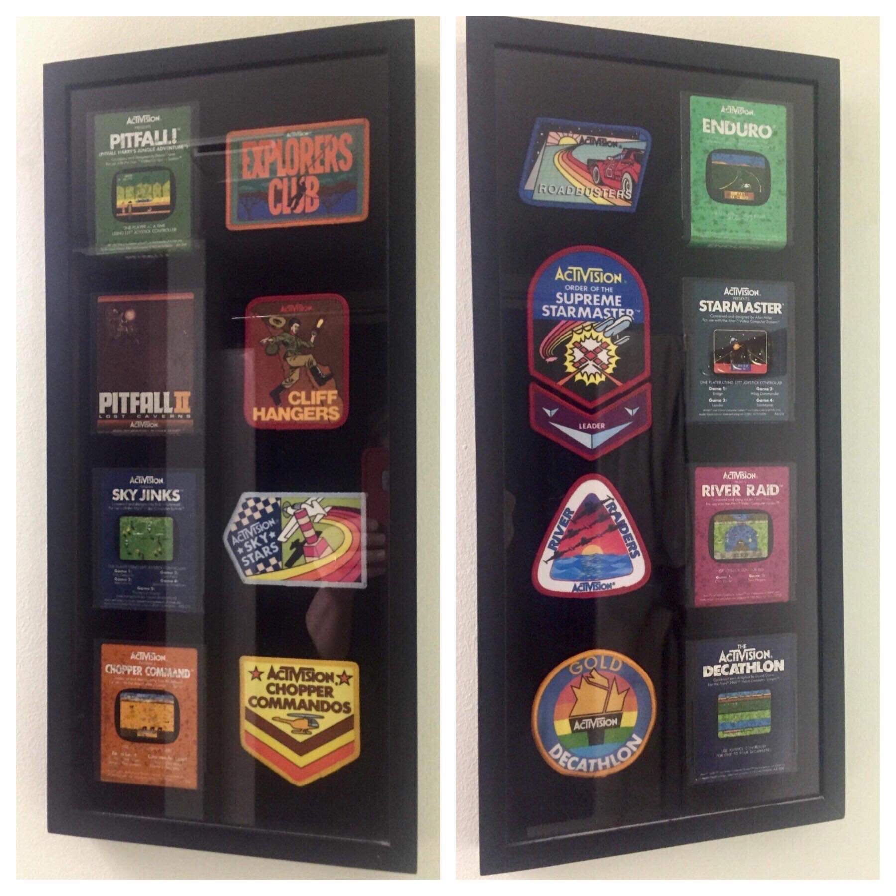 FOR SALE Collection Orig Atari 2600 Activision Patches incl DECATHLON ...
