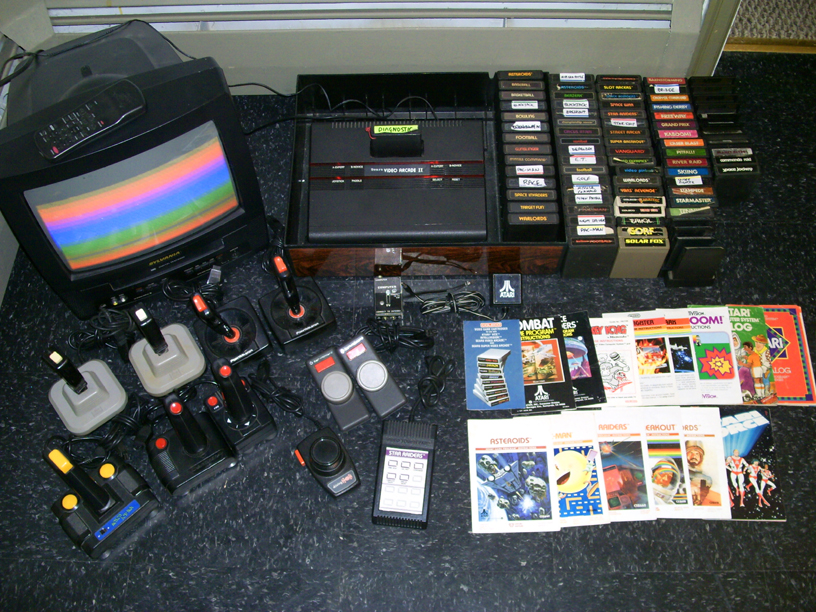 SOLD: Sears Tele-Games Video Arcade II game system & 80 games - Buy ...