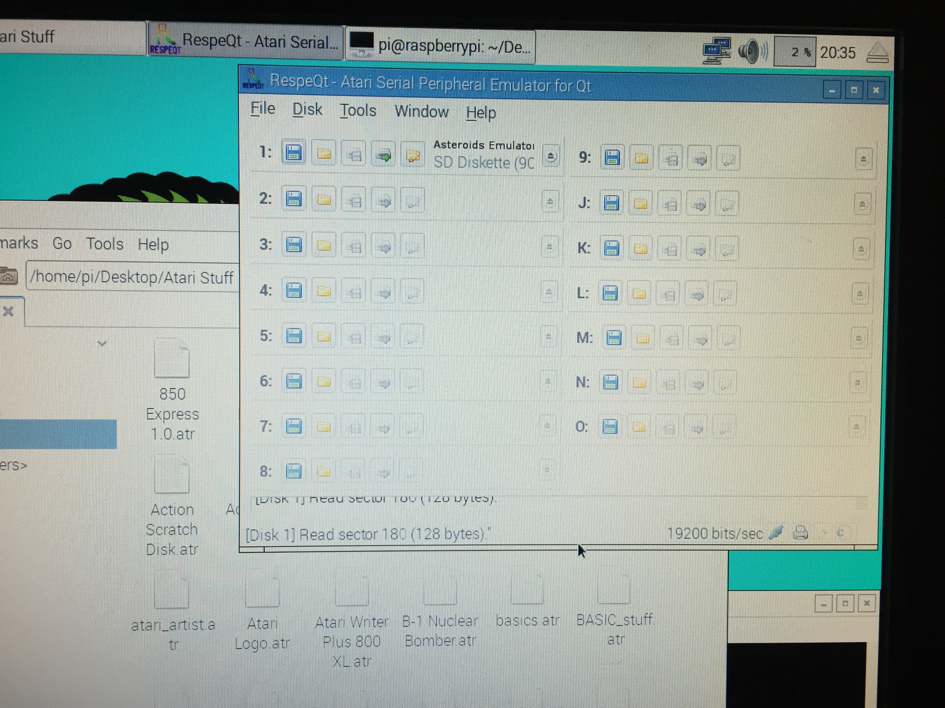 RespeQt on Raspberry Pi? - RespeQt SIO2PC Software - AtariAge Forums