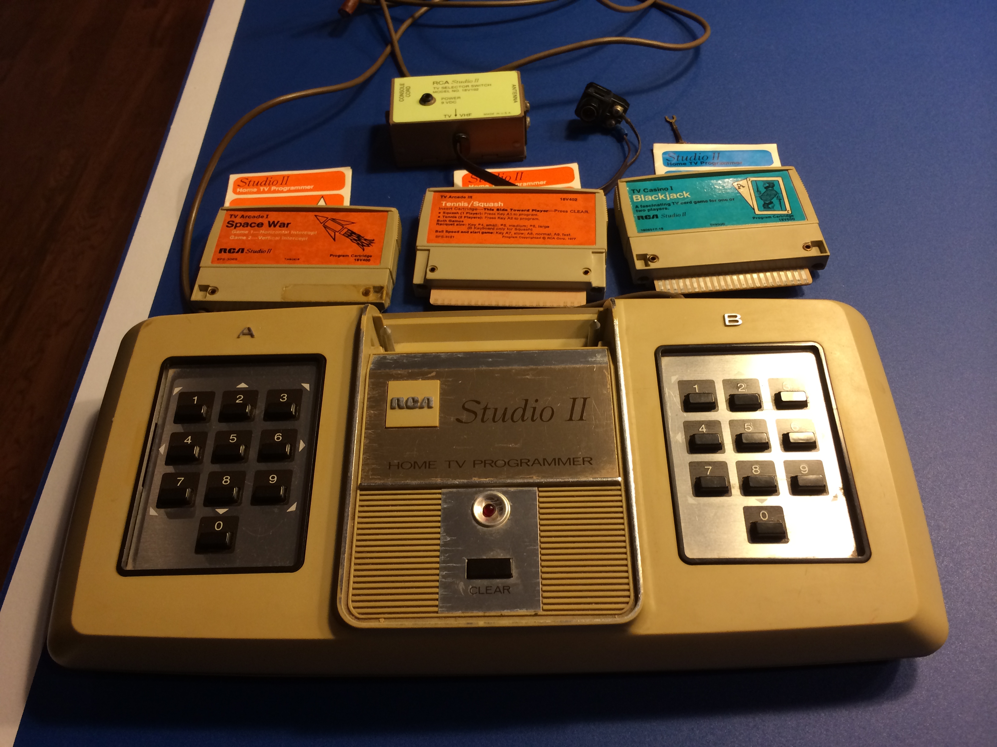 RCA Studio II with 3 games for sale - Buy, Sell, and Trade - AtariAge ...