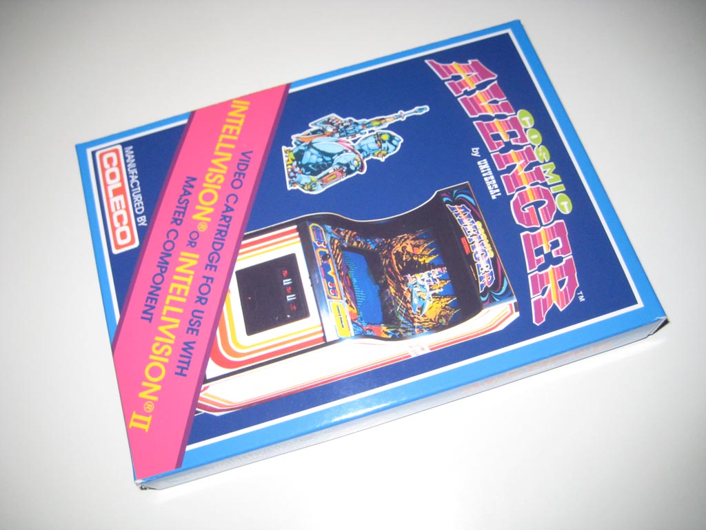 Boxes for unreleased Coleco games for Intellivision - Marc Oberhäuser's ...