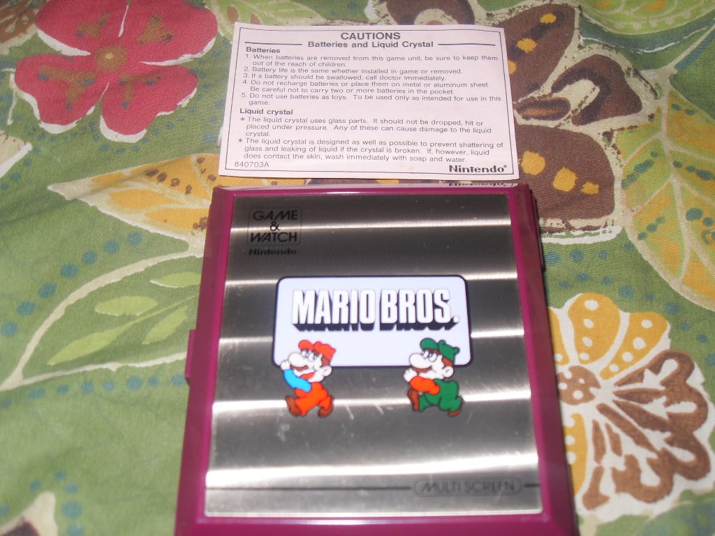 For Sale: Mario Bros. Dual Screen hand held from 80's - Buy, Sell, and ...