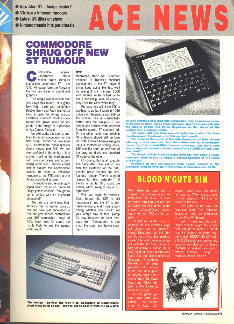 Atari and their pork pies (Atari STE specs) - Atari ST/TT/Falcon ...