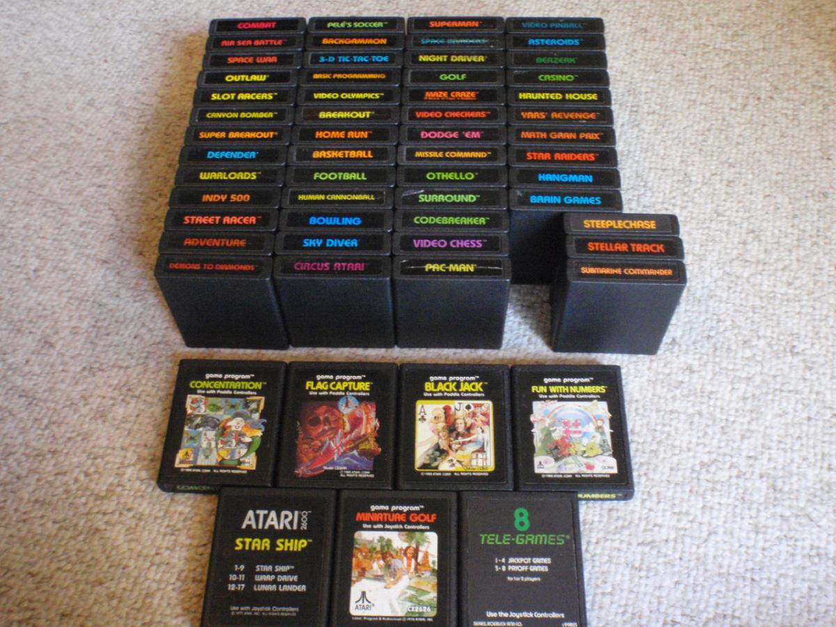Which of these three pic labels are the hardest to find? - Atari 2600 ...
