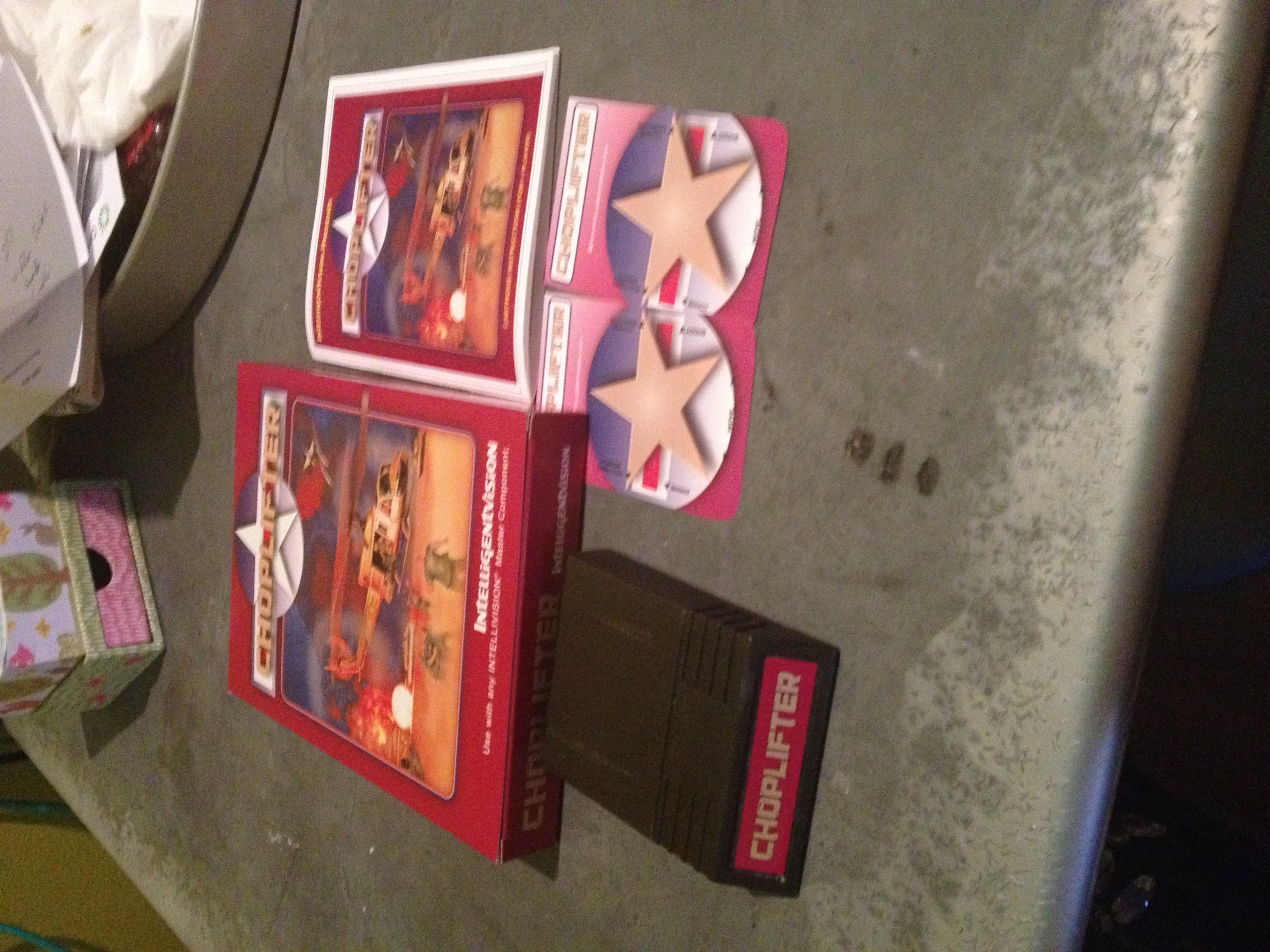 Intellivision Choplifter new in box for sale or trade - Intellivision ...