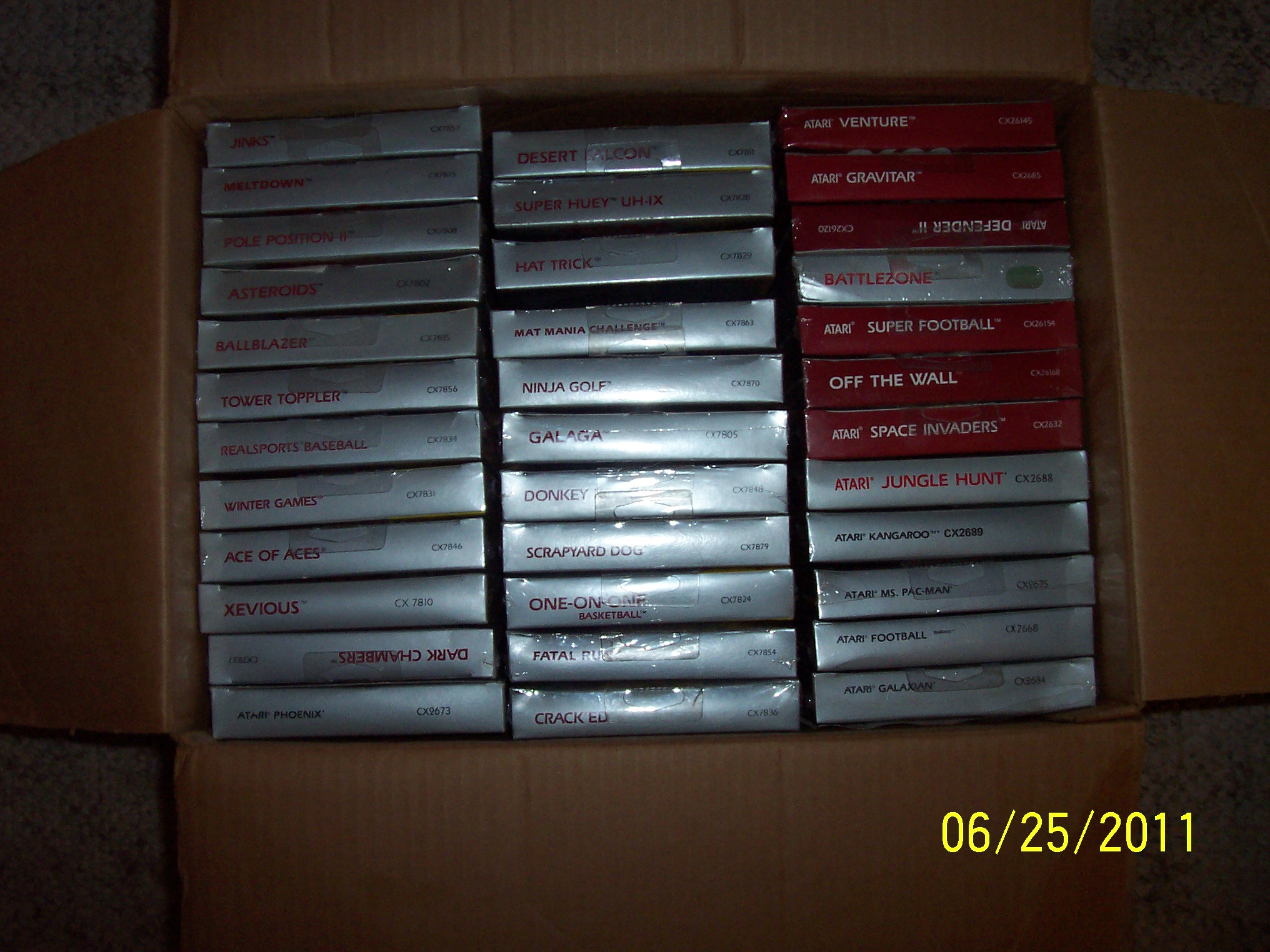 34 Sealed Atari Games and Sealed NES Console - Buy, Sell, and Trade ...
