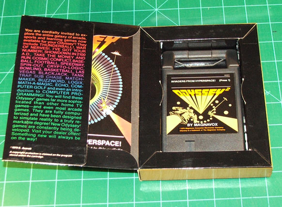 Odyssey 2 - the flimsiest game boxes ever known to mankind - Odyssey 2 ...