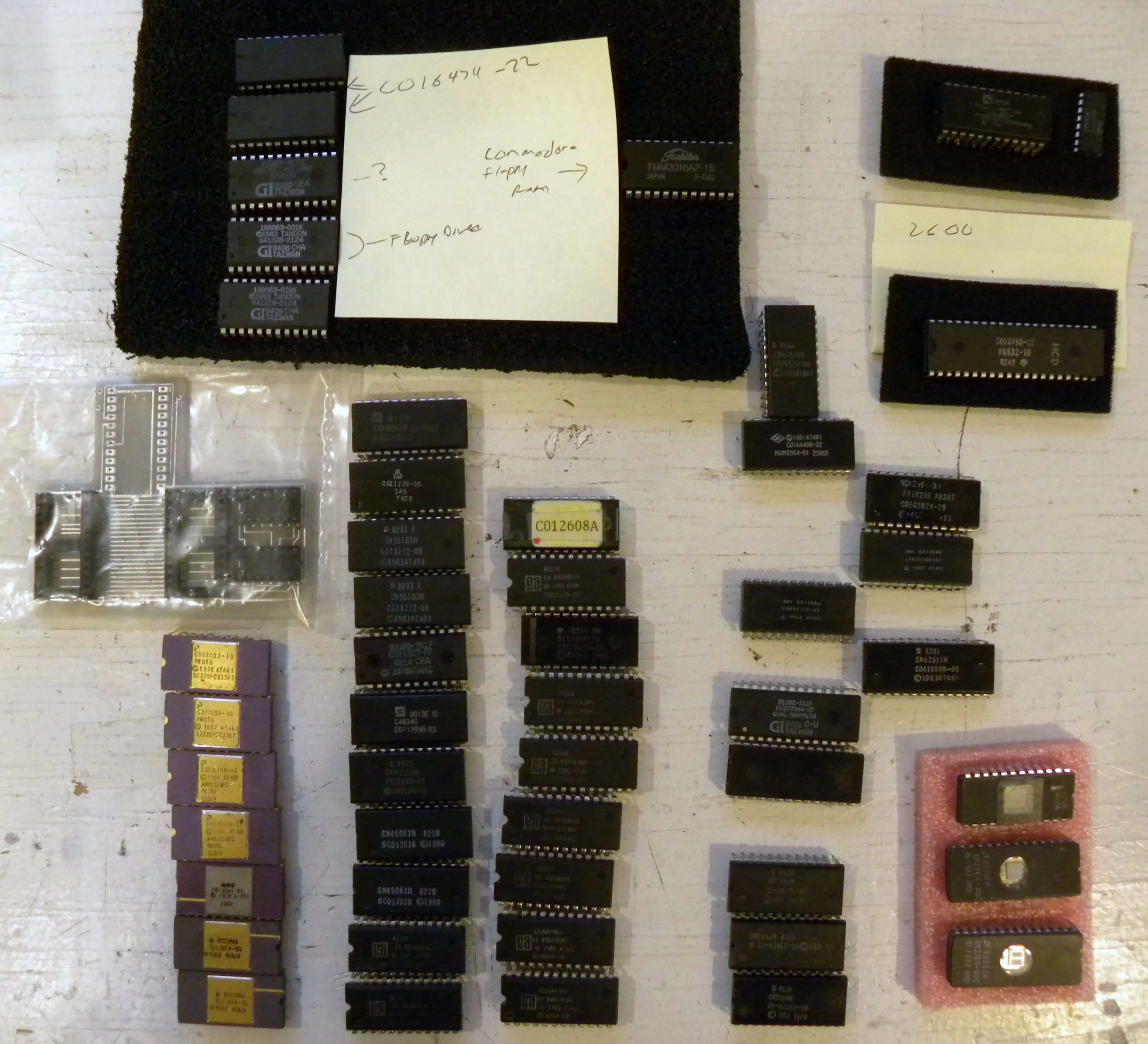 ProtoType Atari 8-bit IC's - Atari 8-Bit Computers - AtariAge Forums