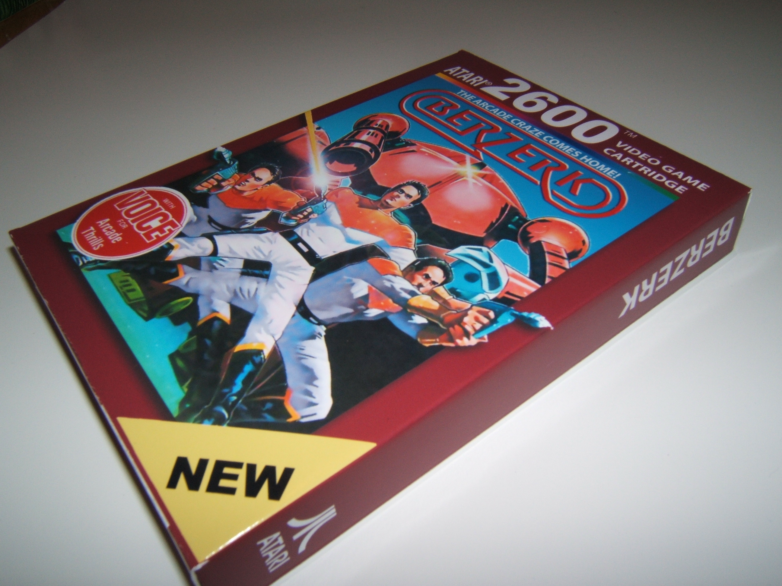 NEW! 2600 Berzerk Voice Enhanced Box! - Atari 2600 - AtariAge Forums