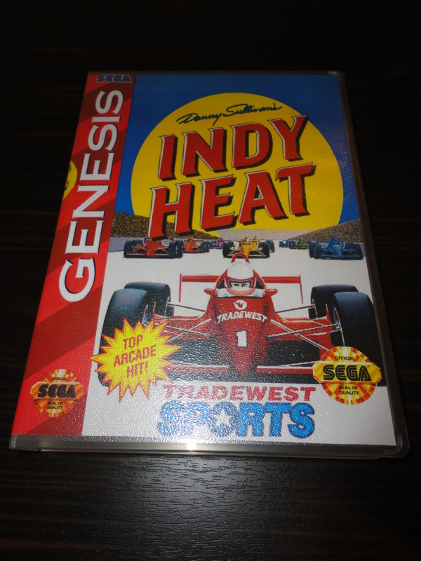 FS: Danny' Sullivan's INDY HEAT UNRELEASED SEGA GENESIS GAME - Buy ...