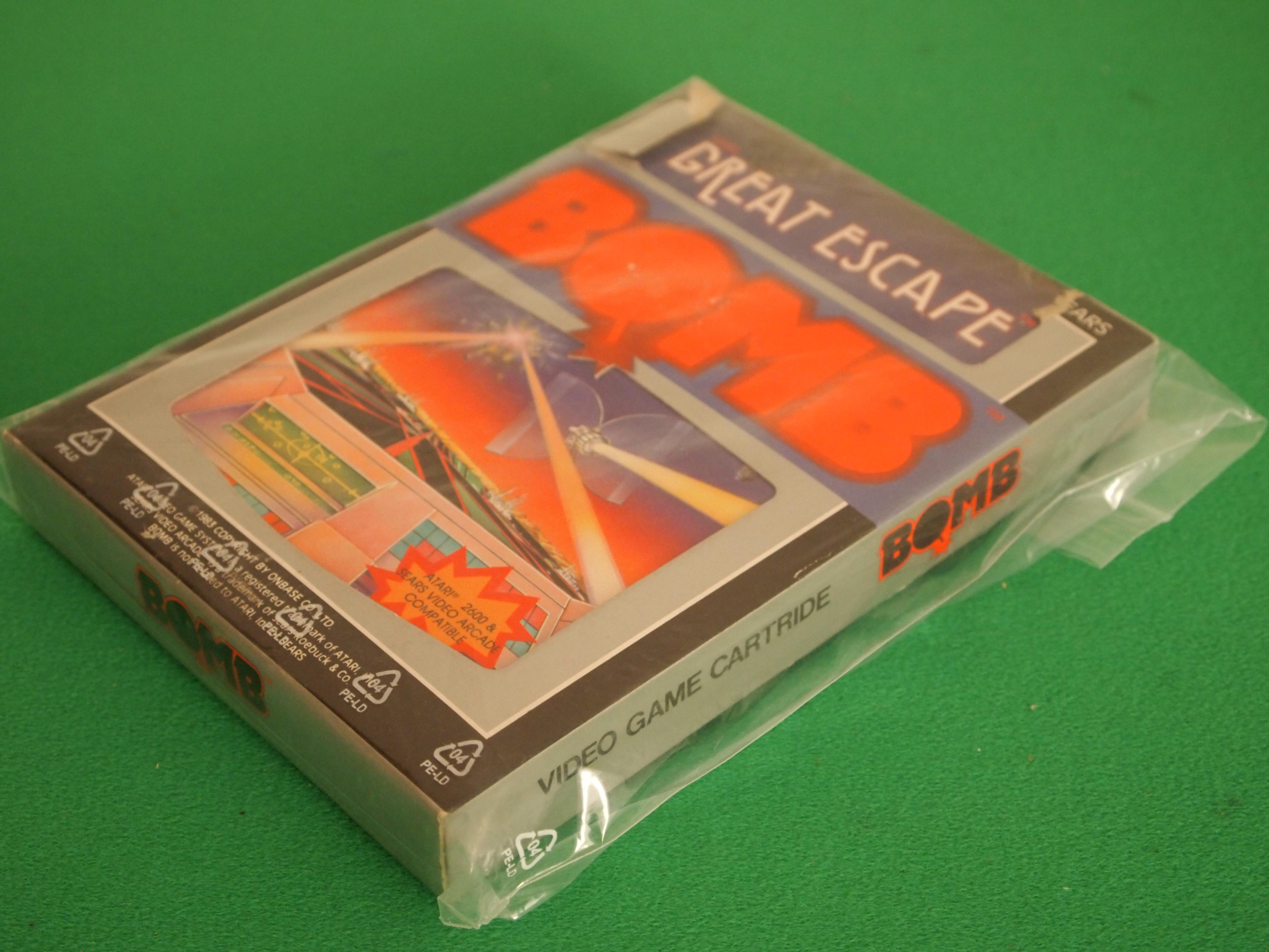 Atari 2600 Great Escape by bomb PAL rare trade swap - Atari 2600 ...