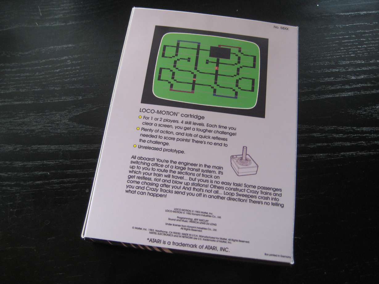 Loco-Motion - Atari 2600 - Marc Oberhäuser's Blog - AtariAge Forums