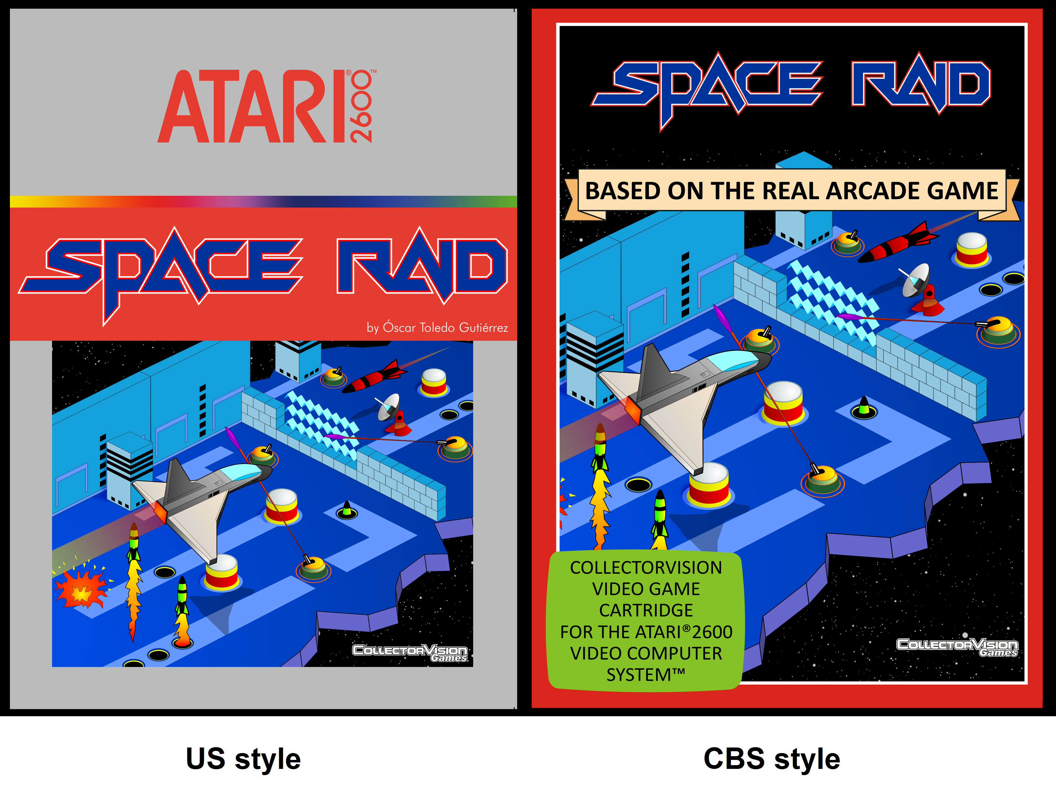 The OFFICIAL pre-order page for SPACE RAID ATARI Homebrew - Atari 2600 ...