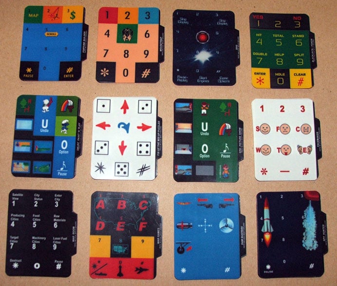 ColecoVision Overlays Available (Reproduction) - ColecoVision / Adam ...