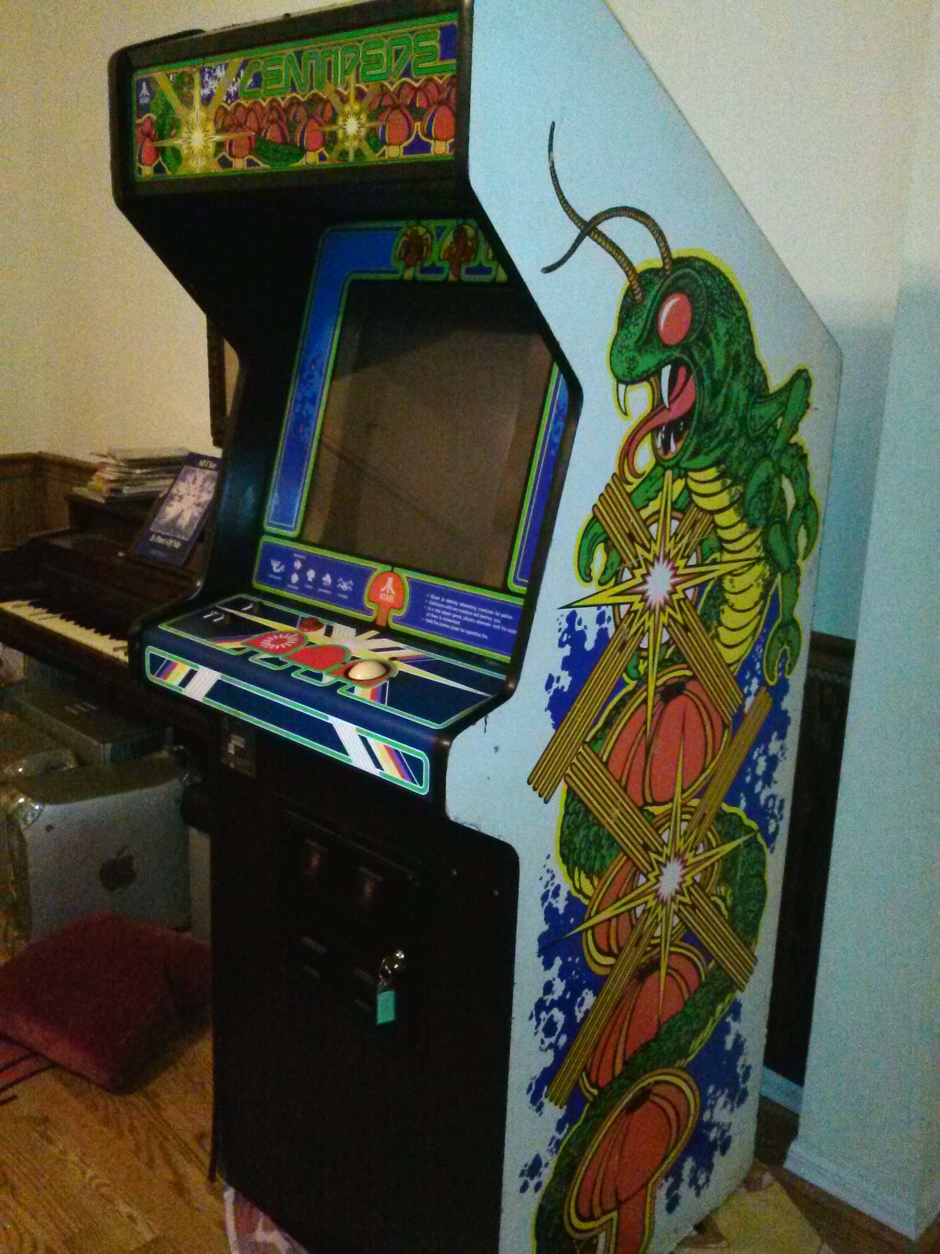 my new baby; an arcade stand-up centipede! - Arcade and Pinball ...