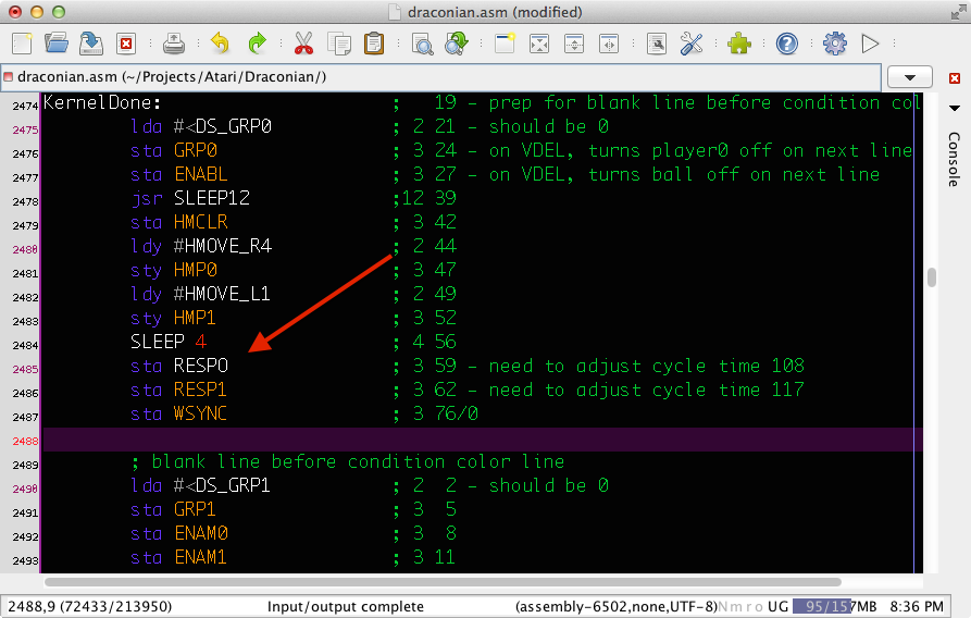 Using jEdit for 2600 development - Atari 2600 Programming - AtariAge Forums
