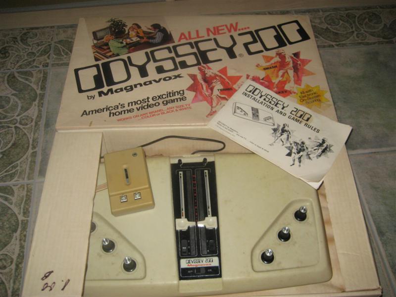 FS:Magnavox Odyssey 200 PONG System w/Orignal Box & Manual - Buy, Sell ...