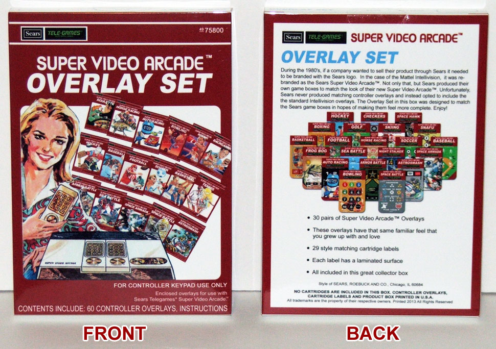 Super Video Arcade Overlay Set (NEW) - Buy, Sell, and Trade - AtariAge ...