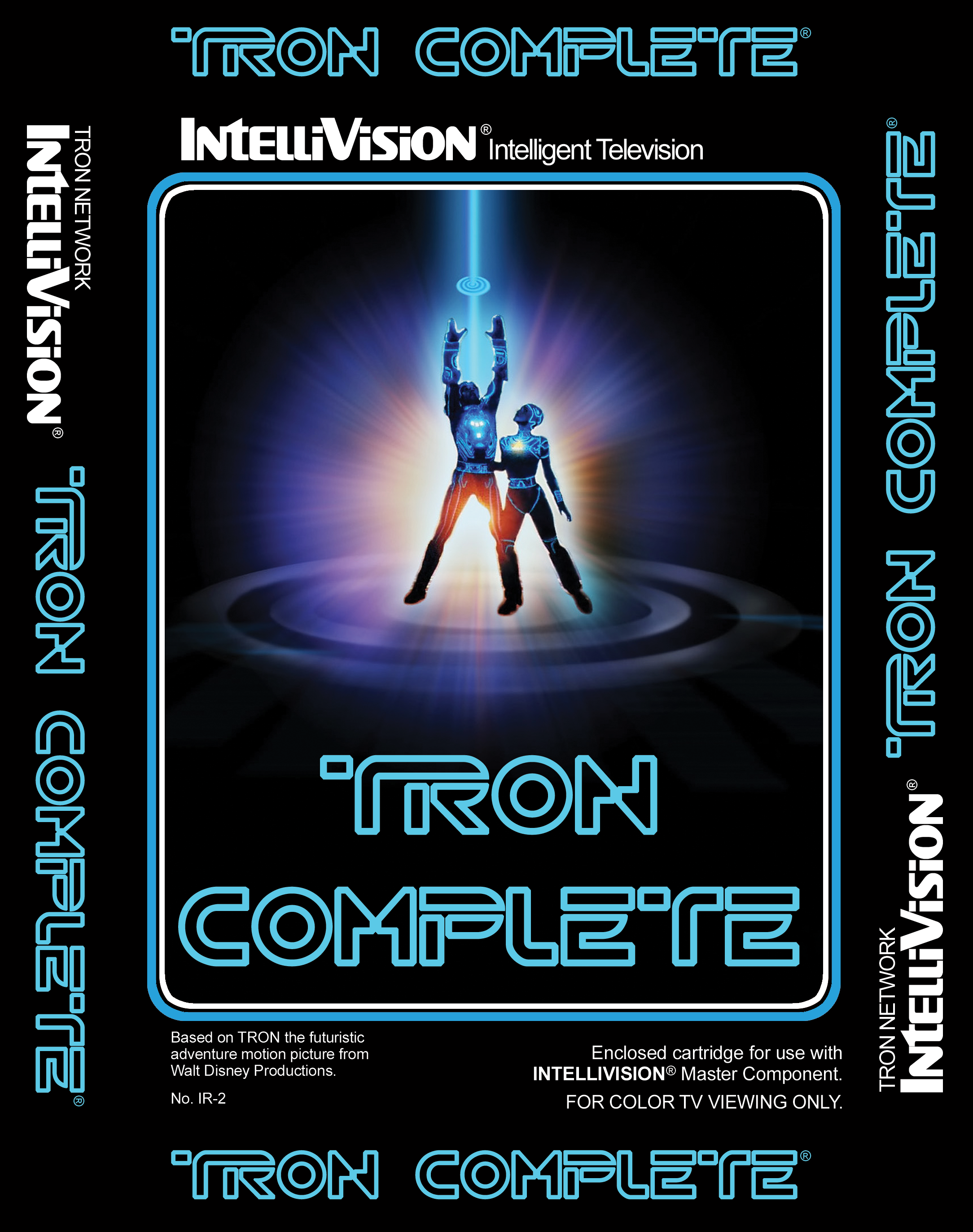 Tron Complete final box art - Intellivision / Aquarius - AtariAge Forums