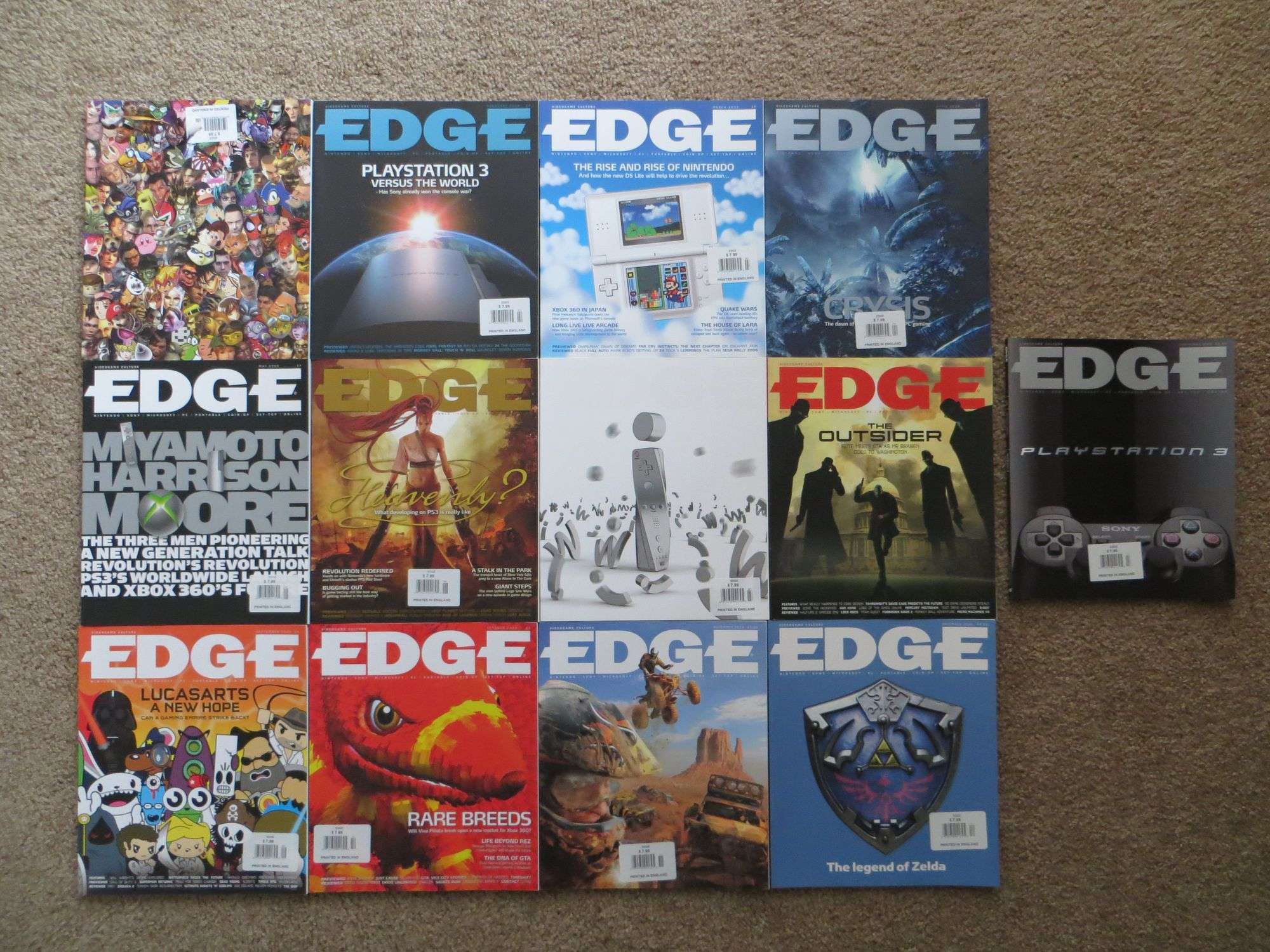 Edge magazine: archival issues, (mostly) full volumes - Buy, Sell, and ...