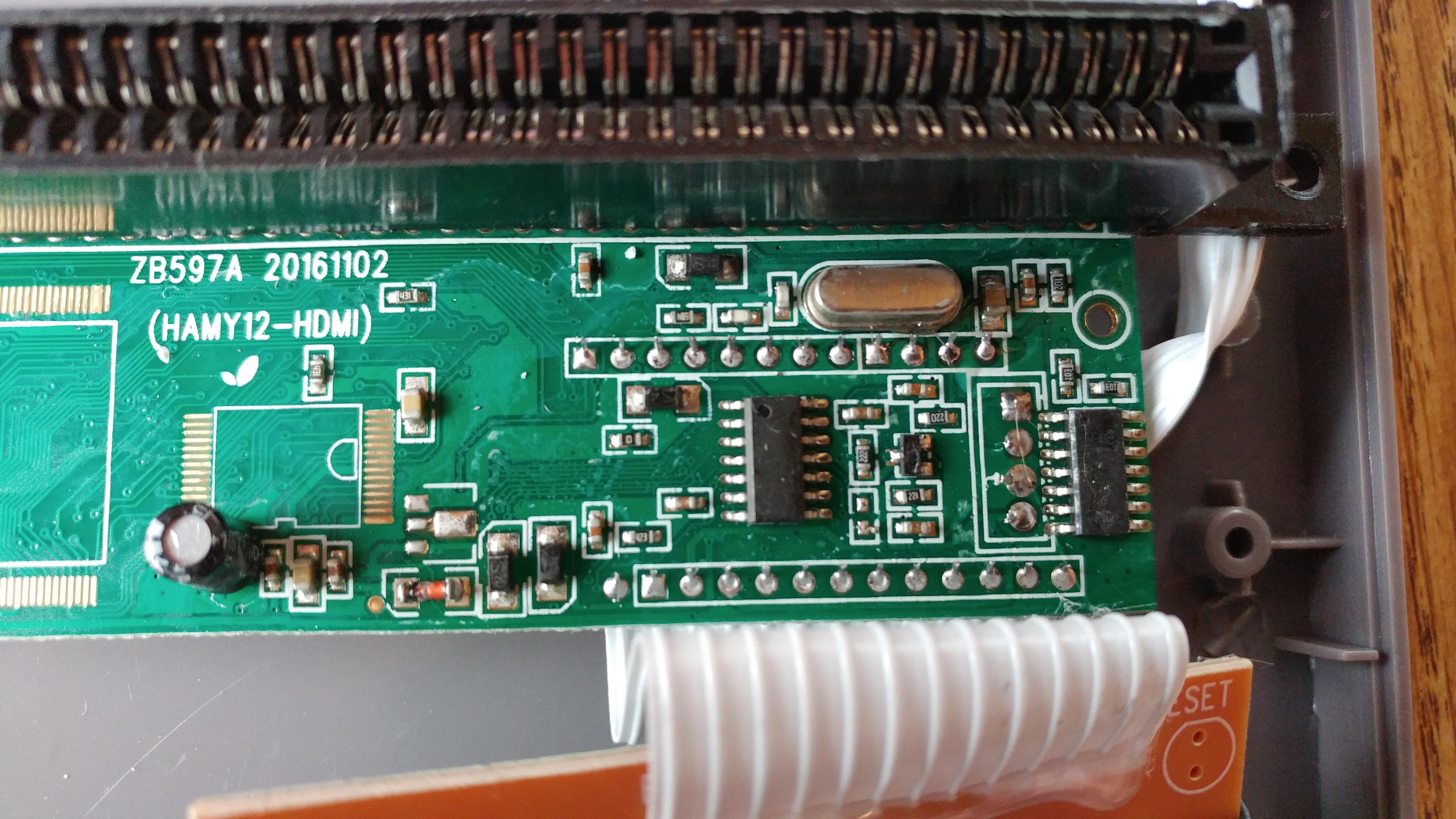 Teardown of Gamerz Tek 8-Bit HD - Classic Console Discussion - AtariAge ...