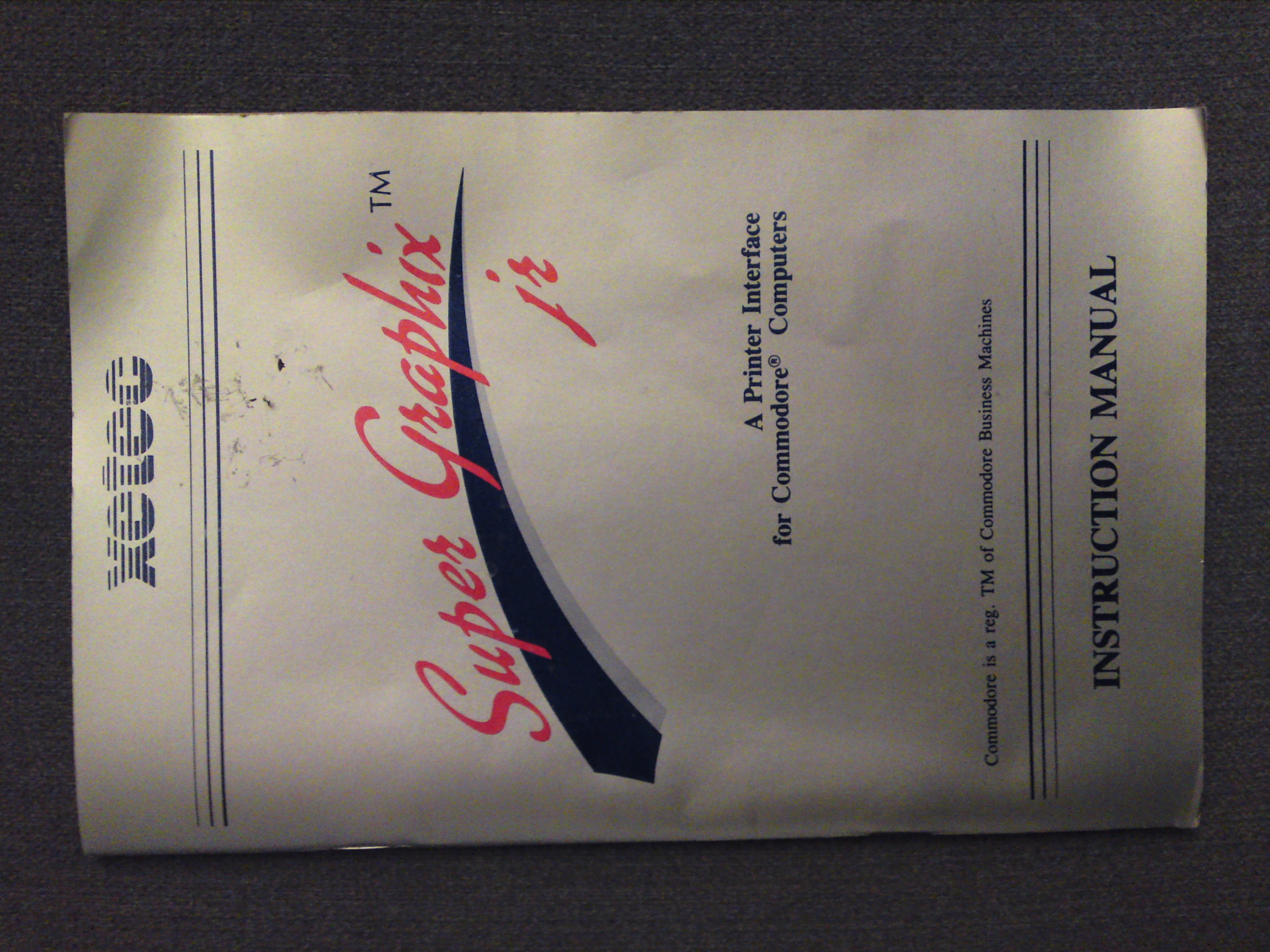 SOLD: Xetec Super Graphics Jr for Commodore computers - Buy, Sell, and ...