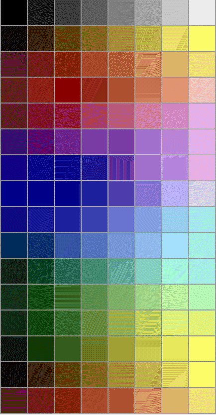 Wanted: GIF or PNG of palettised NTSC colours - Atari 2600 - AtariAge ...