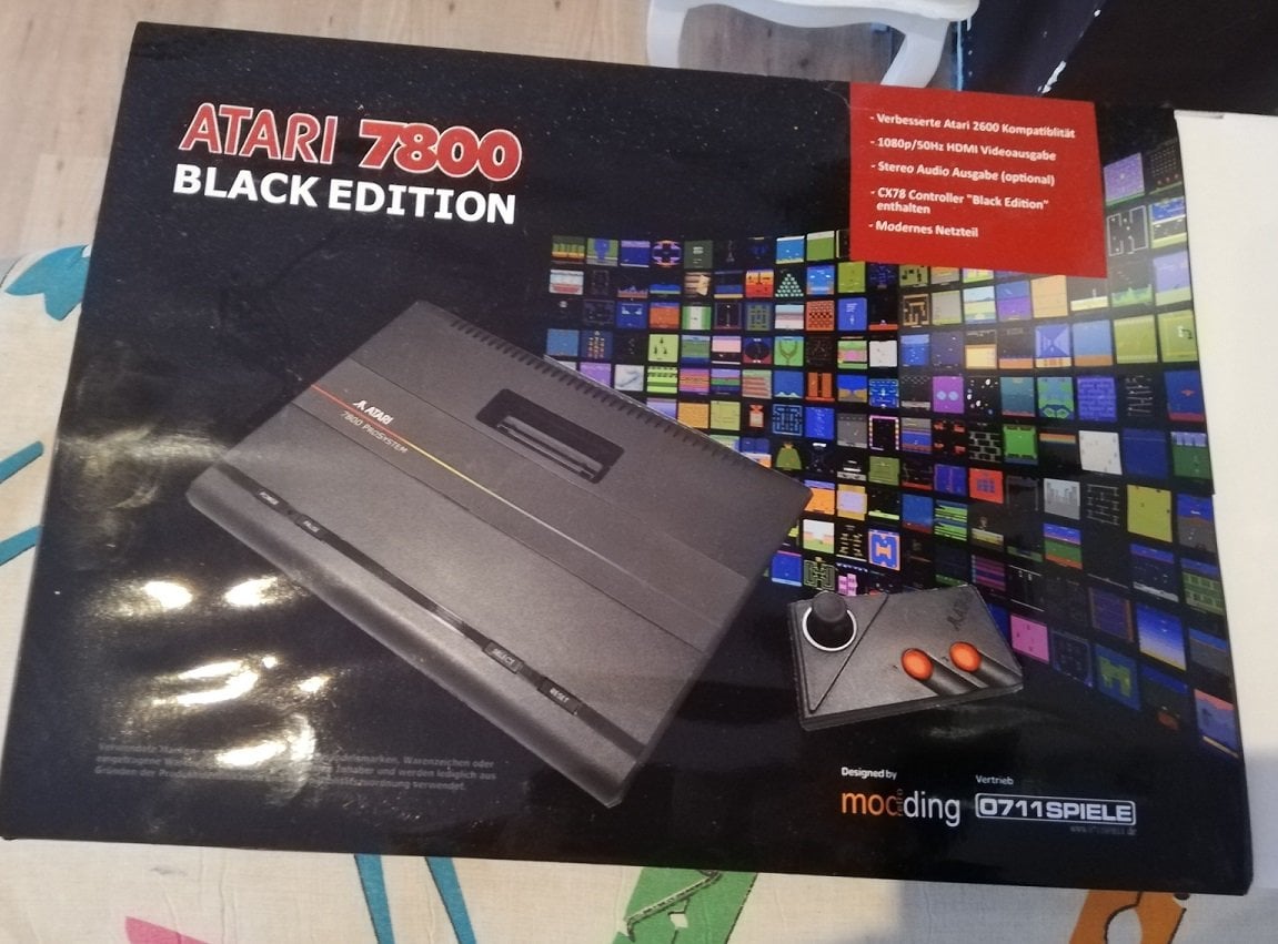 Atari PAL 7800 HDMI console + games - Buy, Sell, and Trade - AtariAge ...