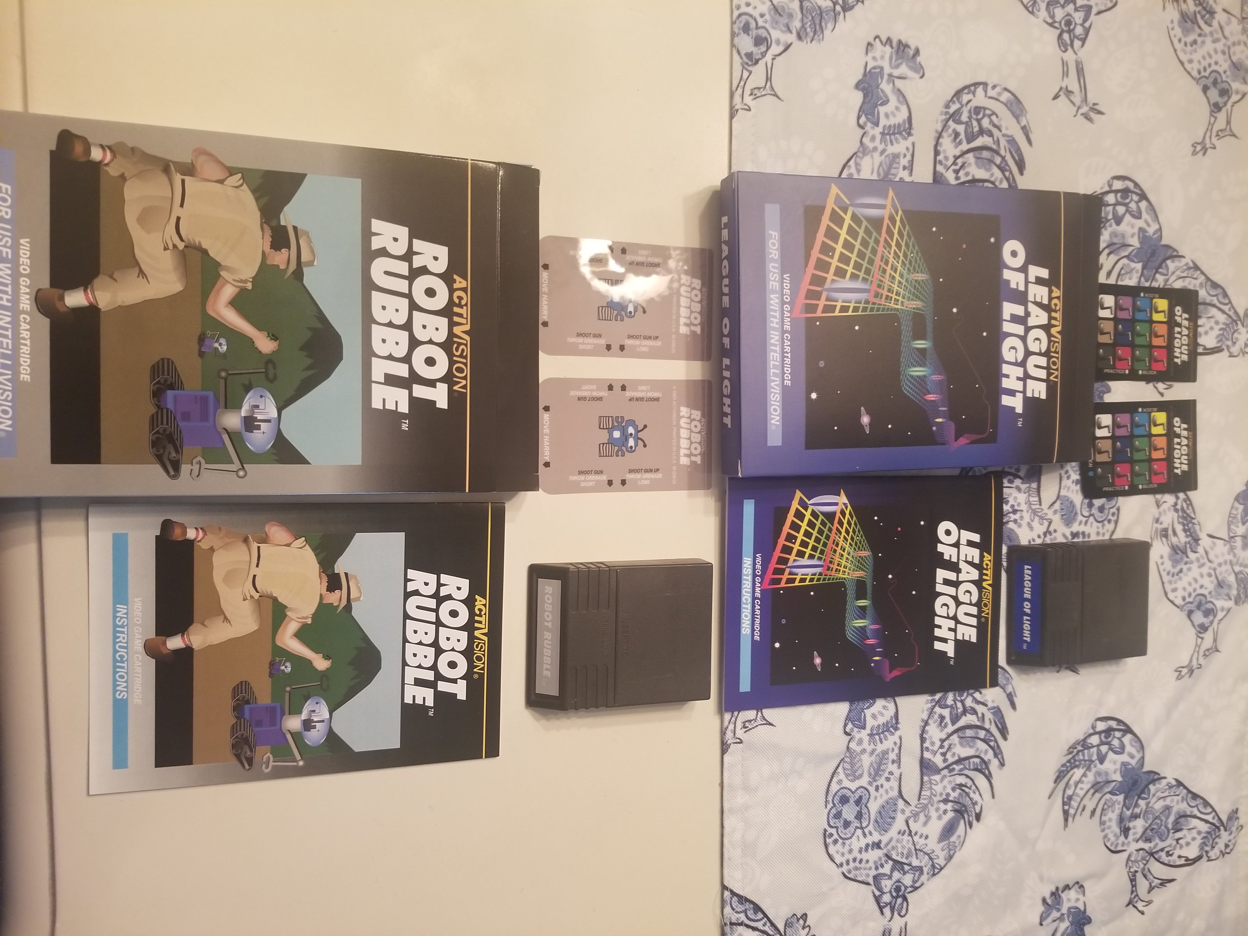 What style of cart do you have for Robot Rubble & League of light ...