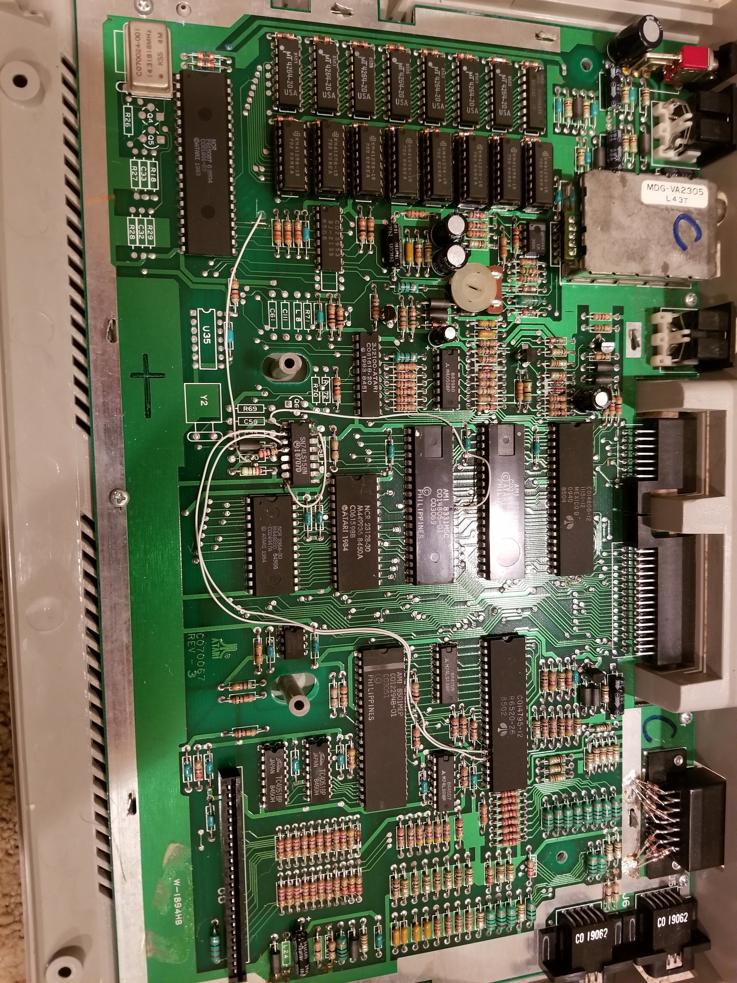 Atari 130XE with 320k Upgrade Boots to Self-Test - Atari 8-Bit ...