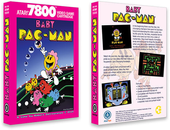 Baby Pac-Man - Atari 7800 - Marc Oberhäuser's Blog - AtariAge Forums