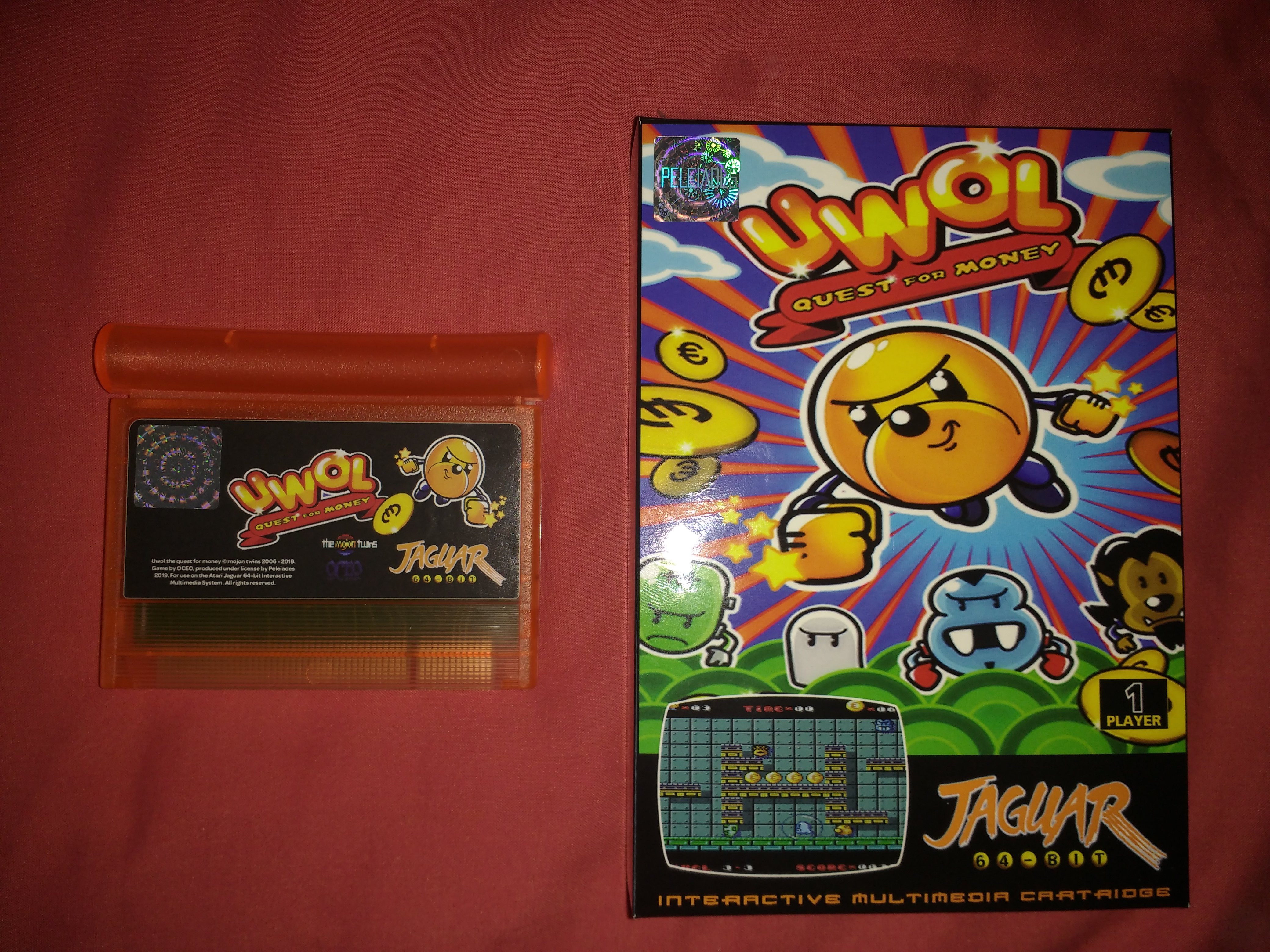 New Jag Game UWOL from Peleiades Games (Gaztee) - Atari Jaguar ...