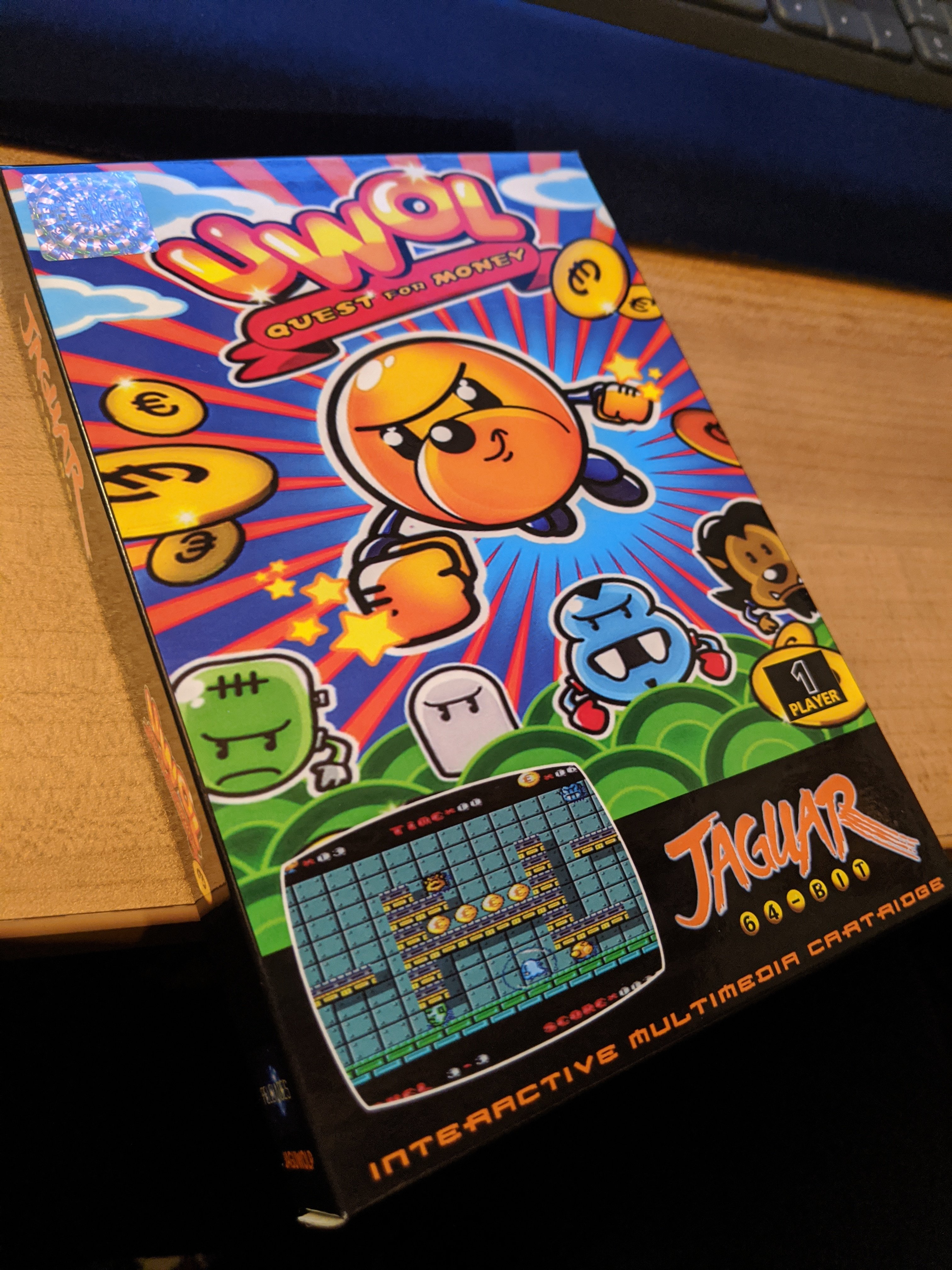 New Jag Game UWOL from Peleiades Games (Gaztee) - Atari Jaguar ...