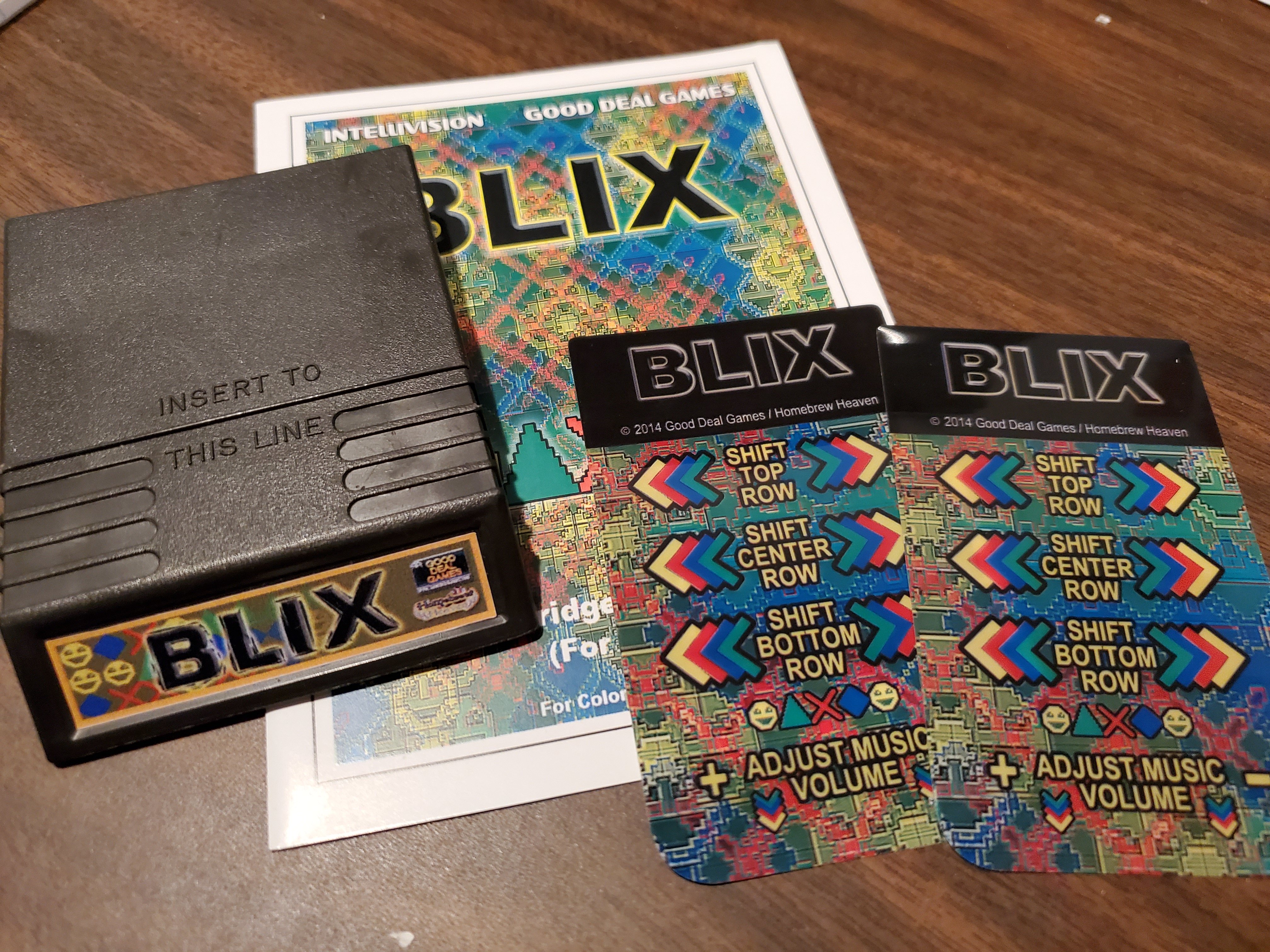 original ver Blix for sale - Intellivision / Aquarius - AtariAge Forums