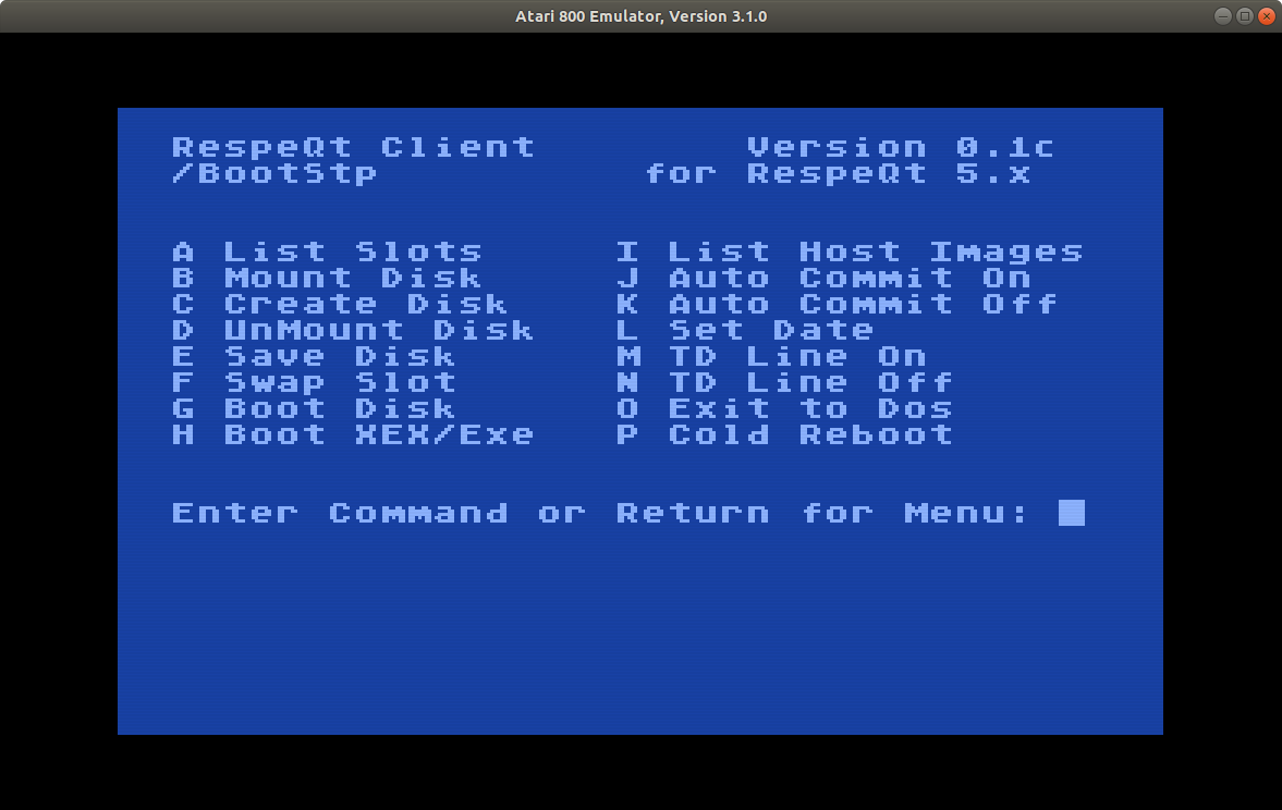RespeQt Cartridge - RespeQt SIO2PC Software - AtariAge Forums