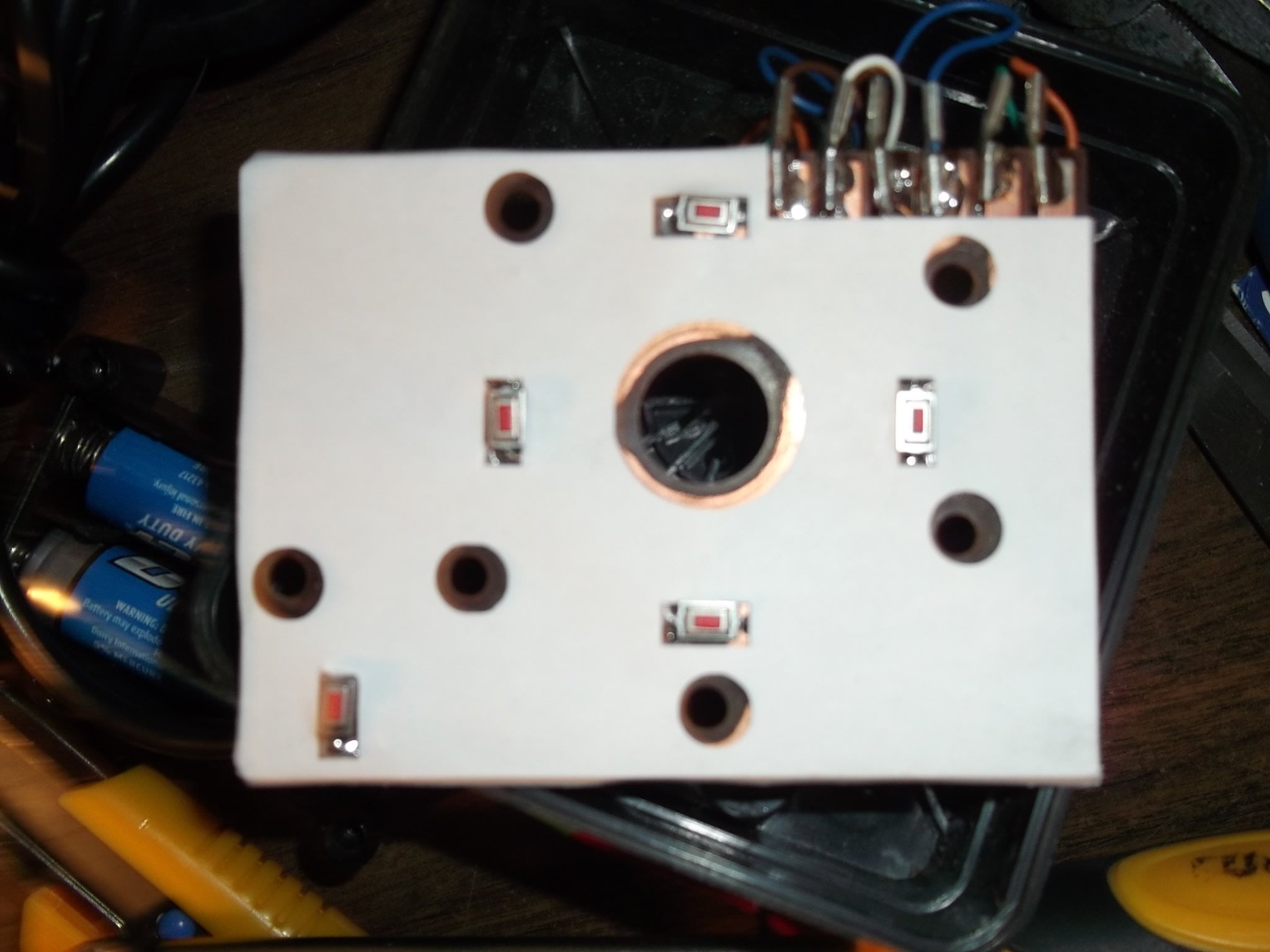 How to replace domes with tacticle switches on CX40's with pictures ...