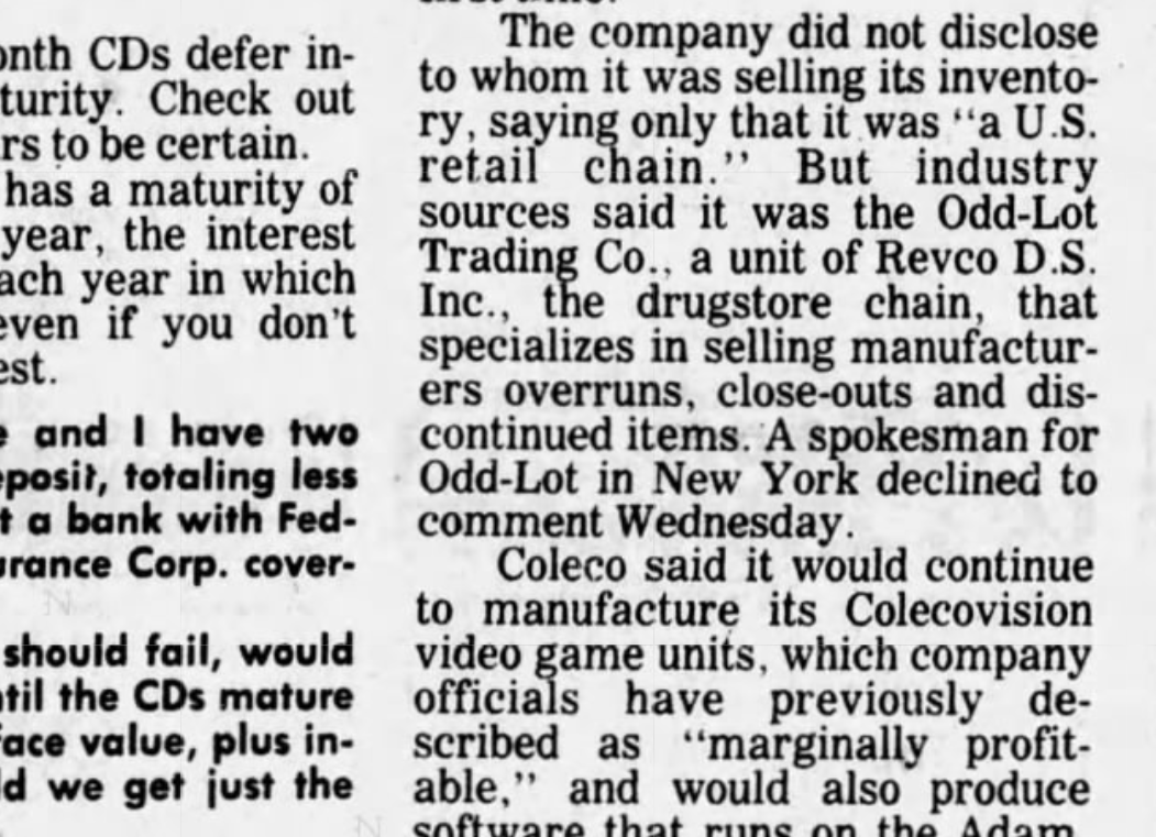 Computers and the videogame crash of the 80's. - Page 3 - Classic ...