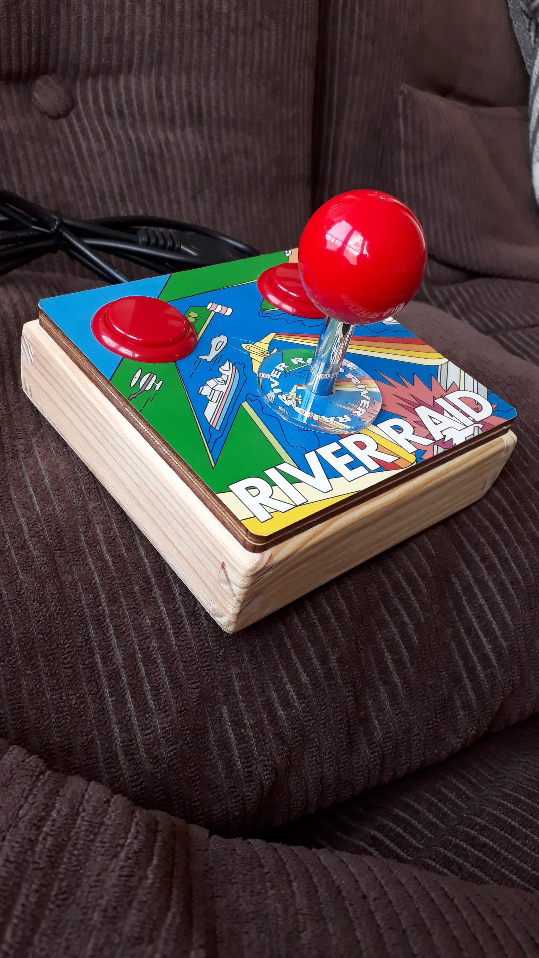 Just showing off my custom-made joystick - Atari 2600 - AtariAge Forums