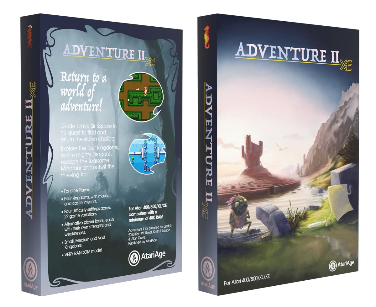 Adventure II XE and Scramble Coming Soon for Atari 8-bits! - Atari 8 ...