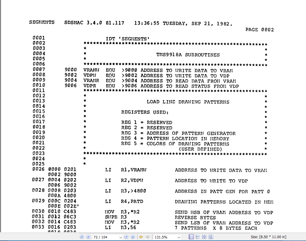 TMS9928 related to Colecovision - ColecoVision / Adam - AtariAge Forums