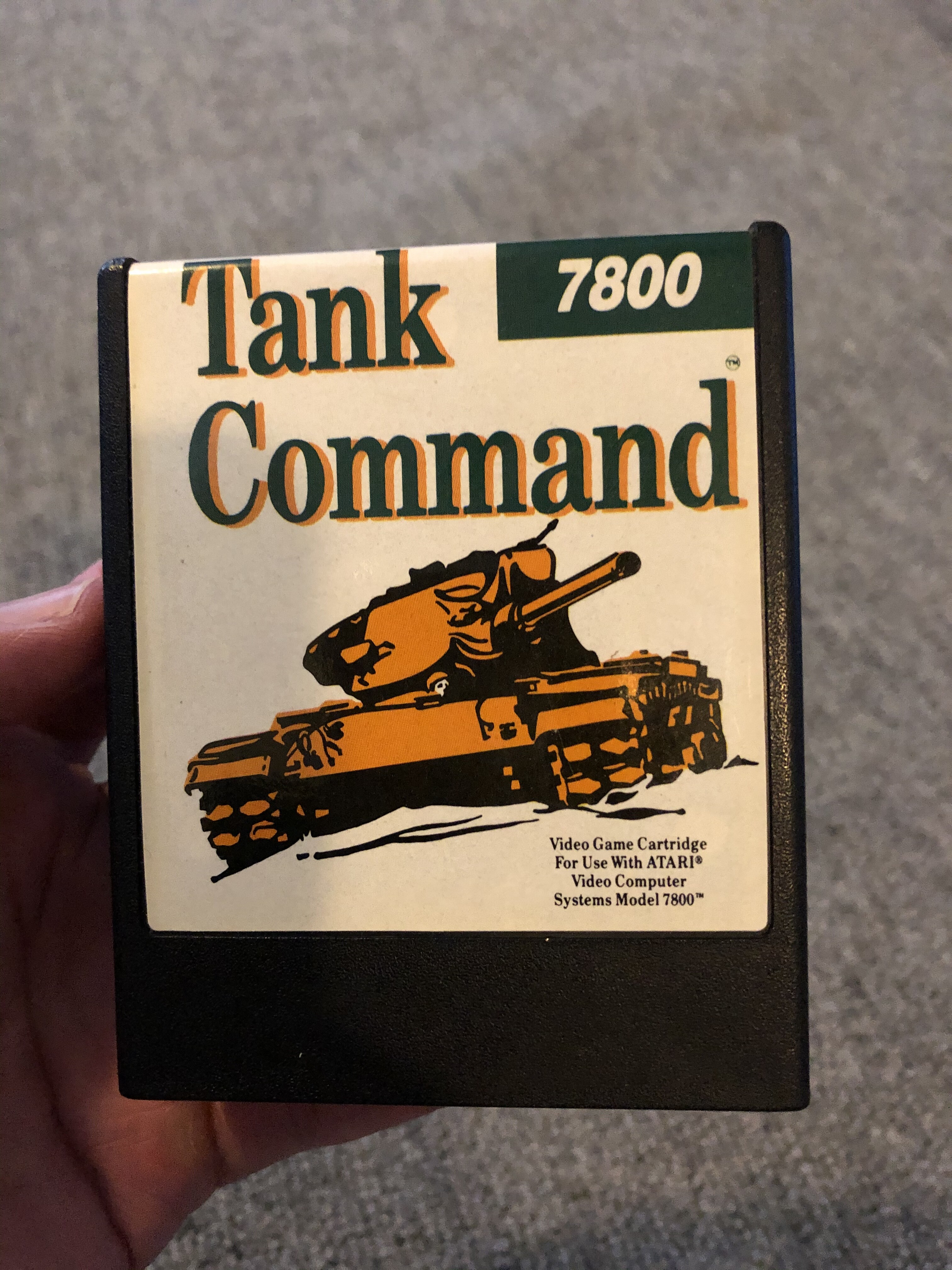Wanted: Atari 7800 Tank Command cartridge - Wanted - AtariAge Forums