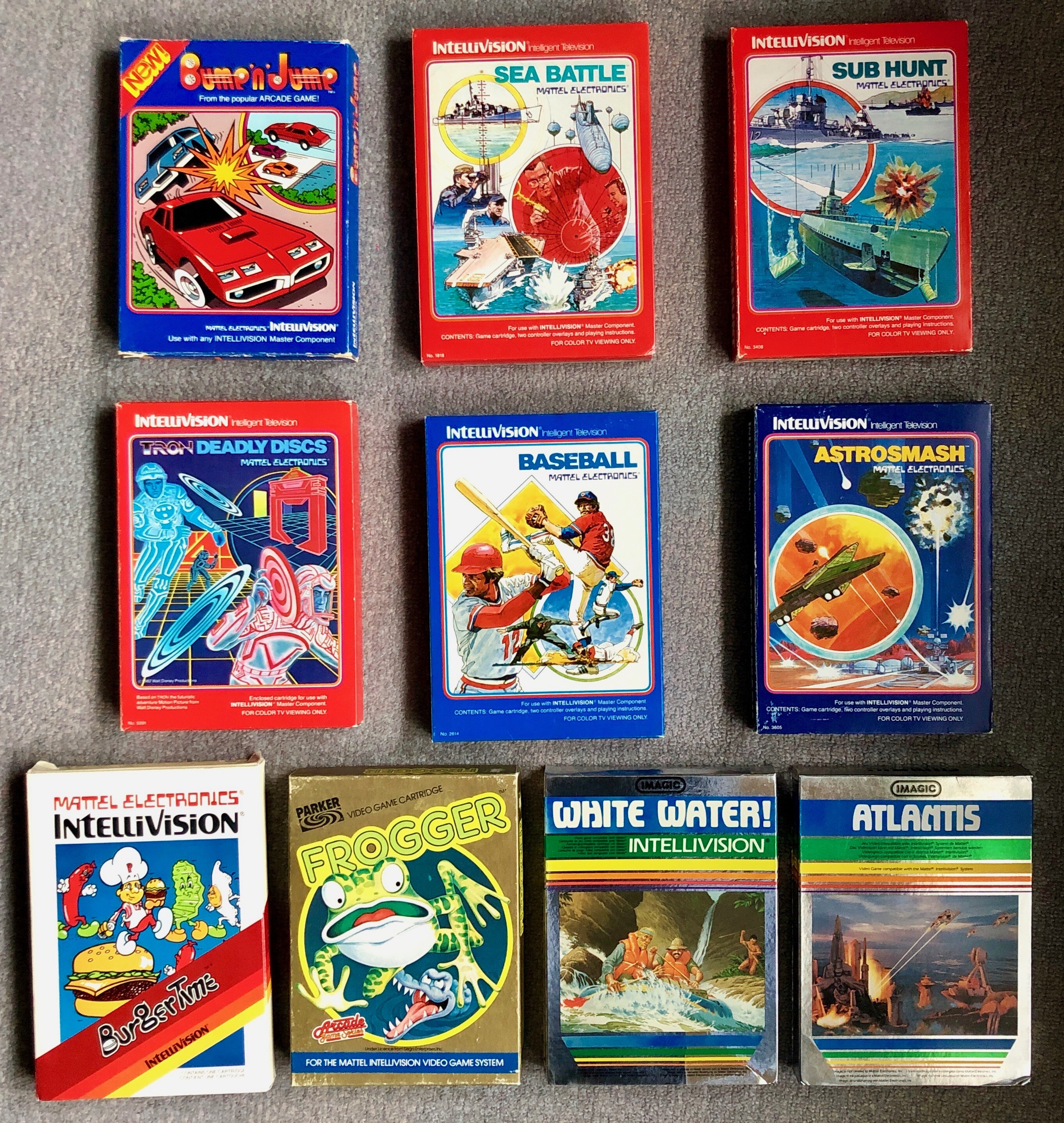 Top 10 of the original 125 Intellivision Games? (Intellivisionaries ...