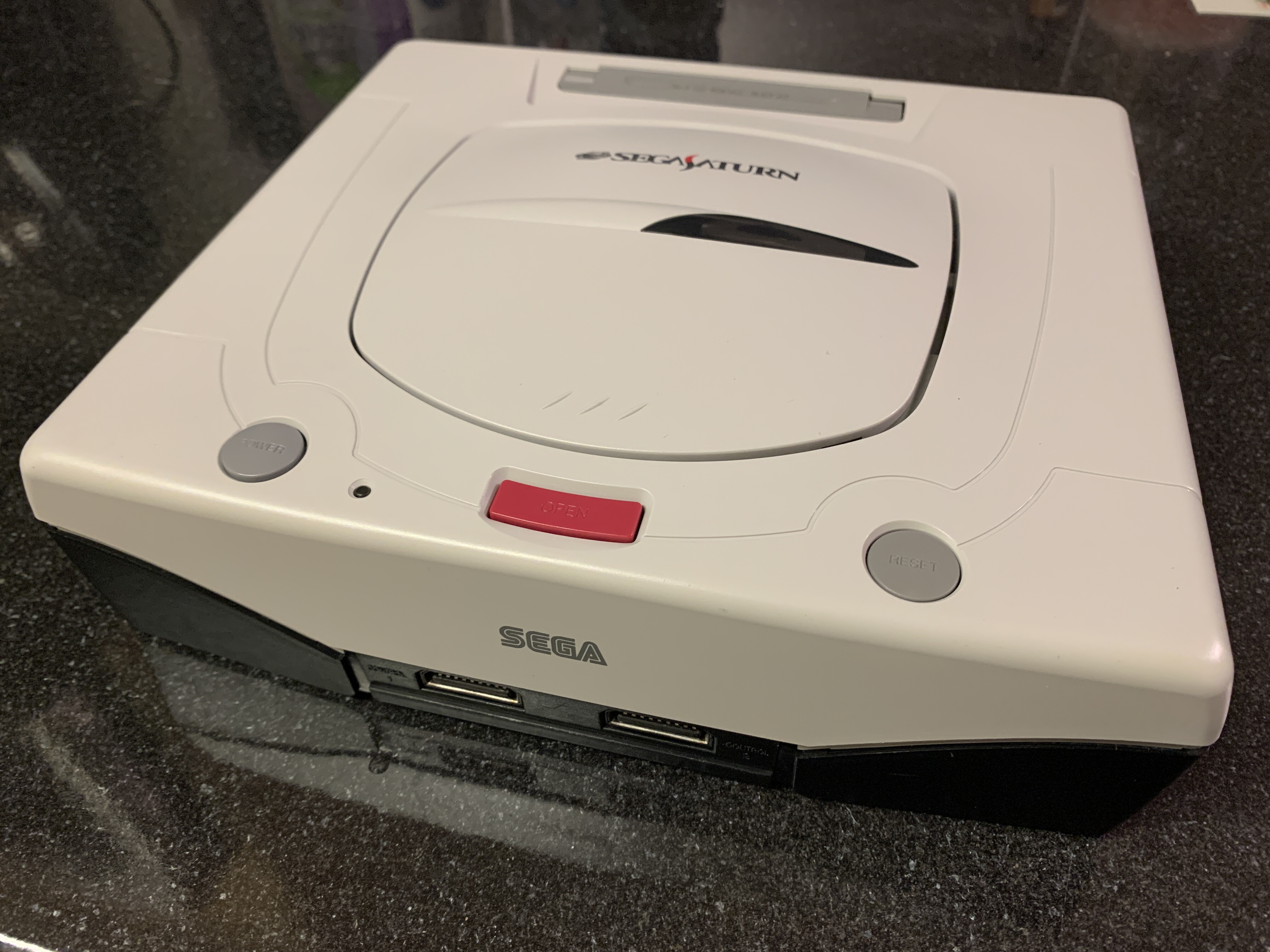 SOLD: Modded Sega Saturn model 2 console with games, controller and ...