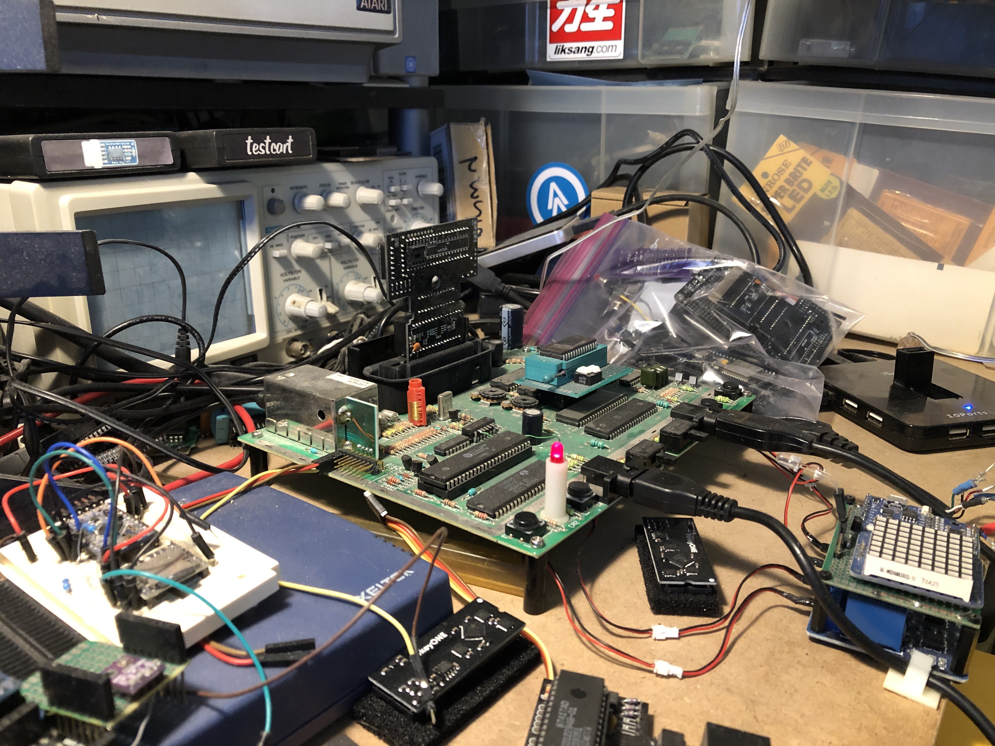 My Atari 7800 Arcade Machine - Atari 7800 - AtariAge Forums