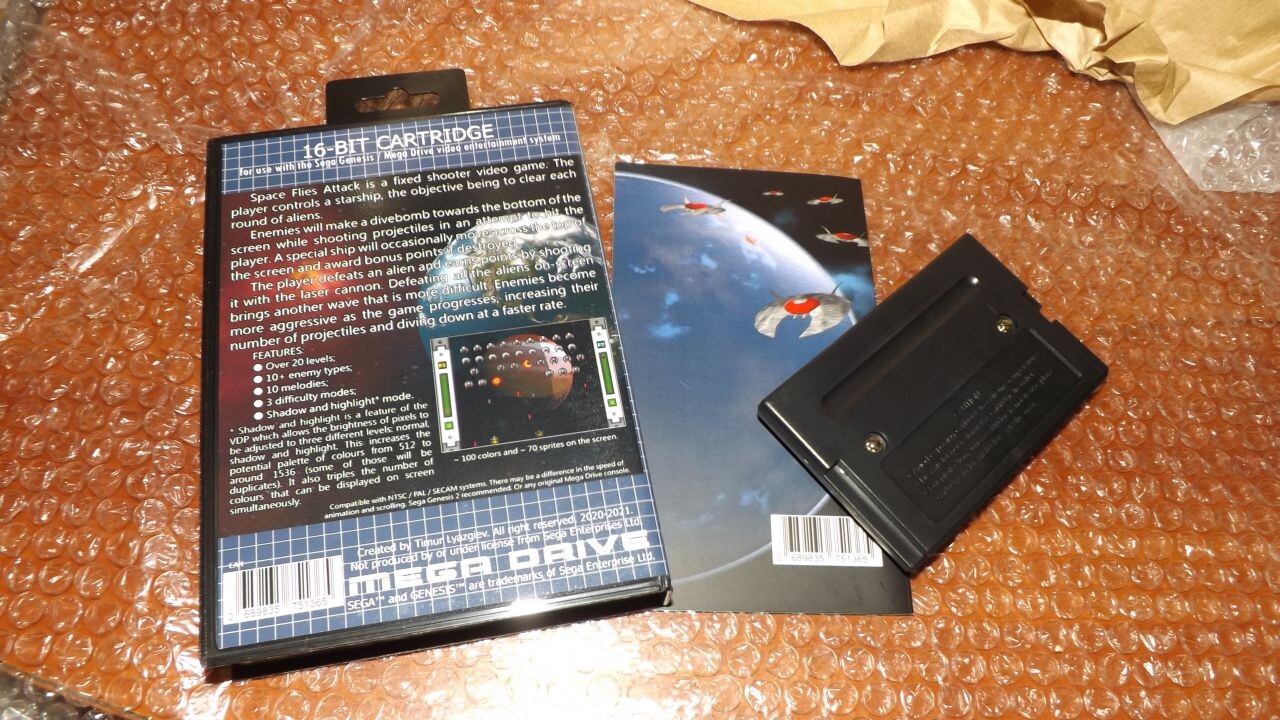 Space flies attack for Sega Genesis - Sega Genesis - AtariAge Forums