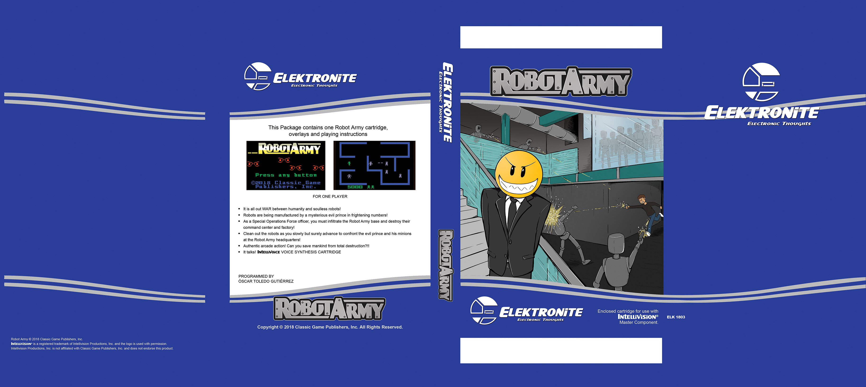 Robot Army Pre-order (70 Copies) - Intellivision / Aquarius - AtariAge ...