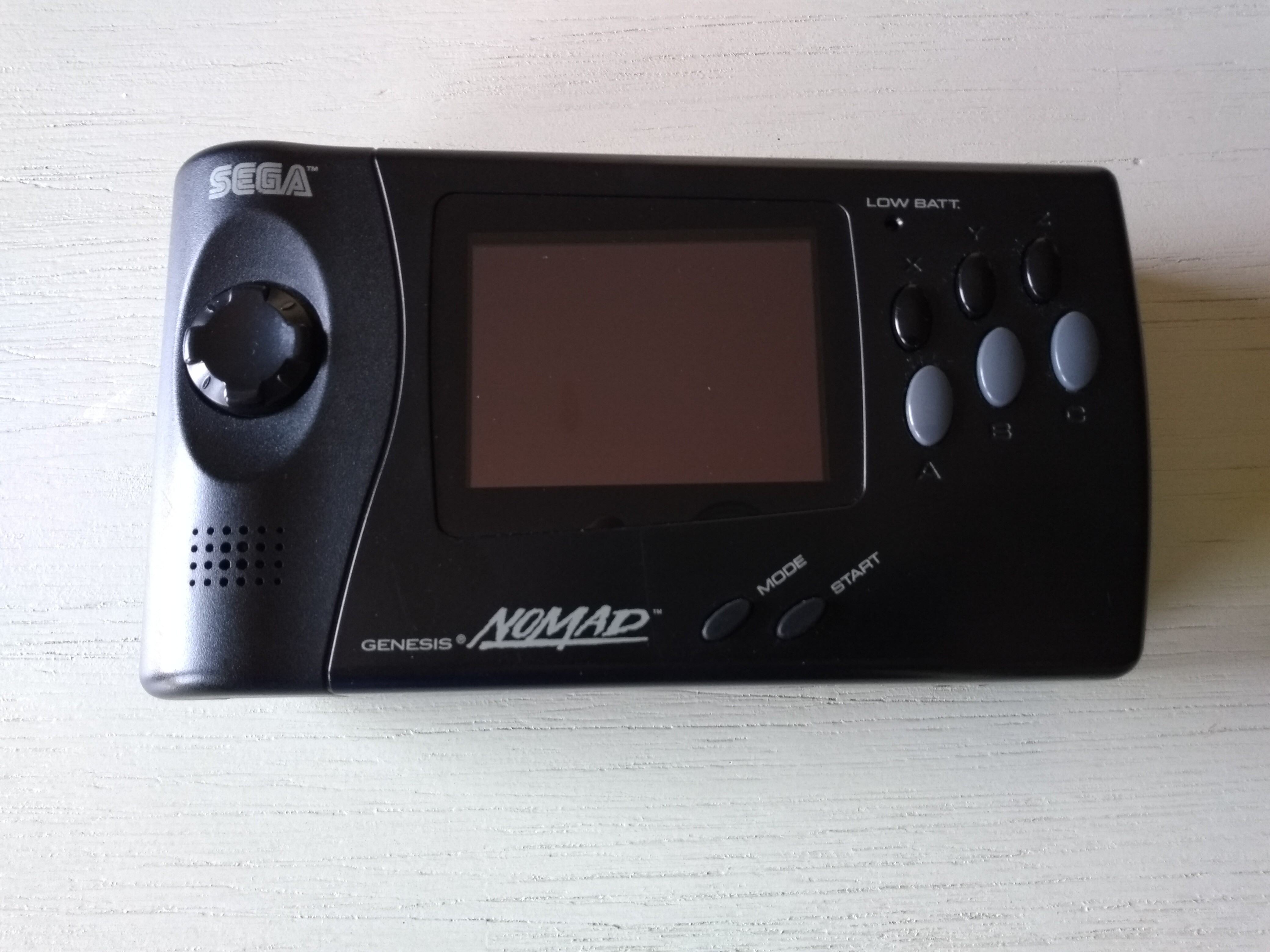 SOLD - Sega Nomad w/power adapter, AA battery pack and game - Buy, Sell ...