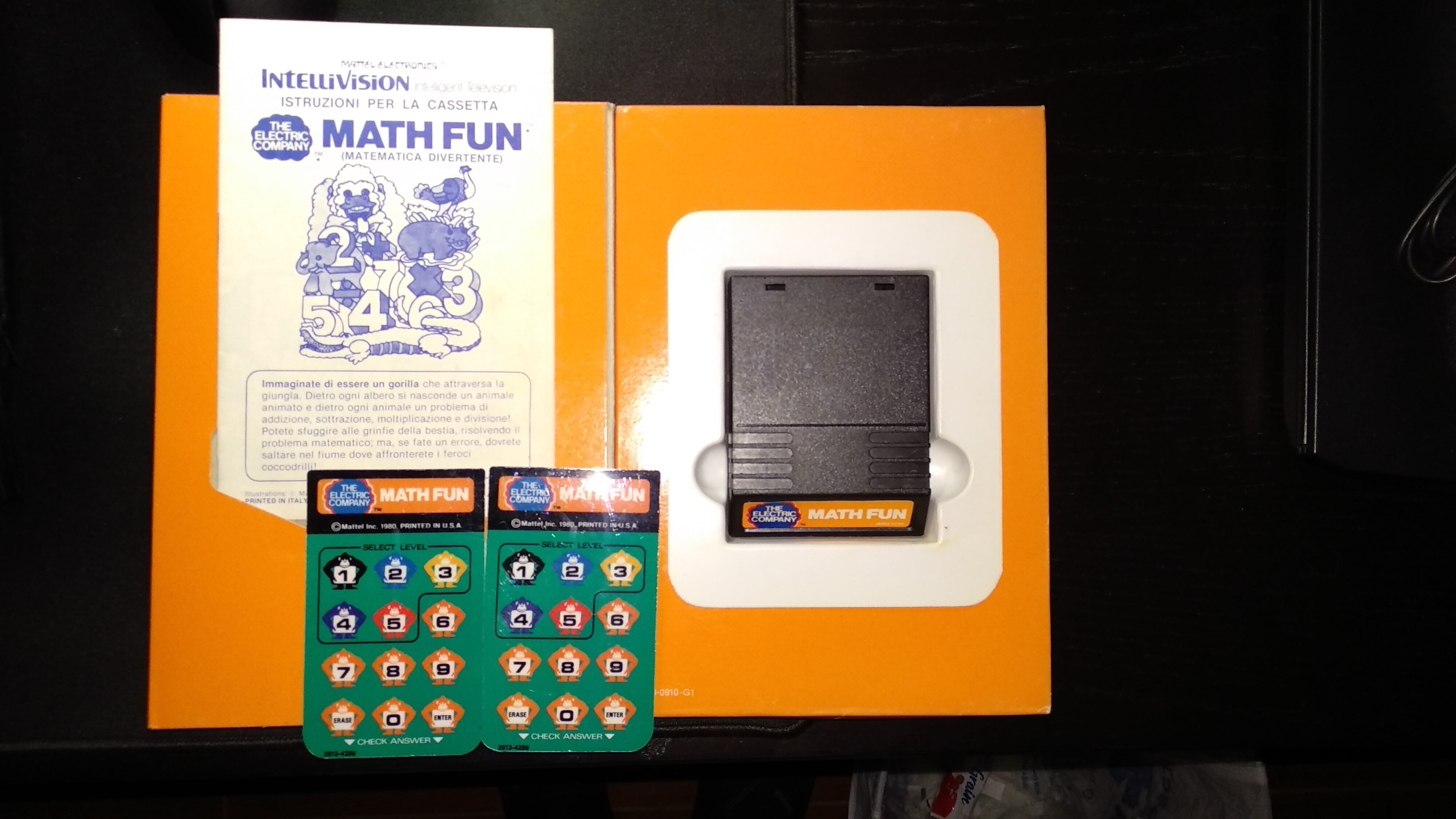 Pre-production version of Math Fun found - Intellivision / Aquarius ...