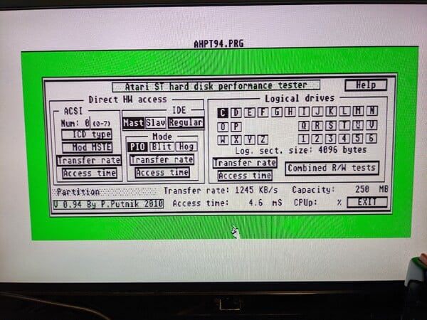 SD4ST Mini hard disk HDD interface for Atari ST STE - Atari ST/TT ...